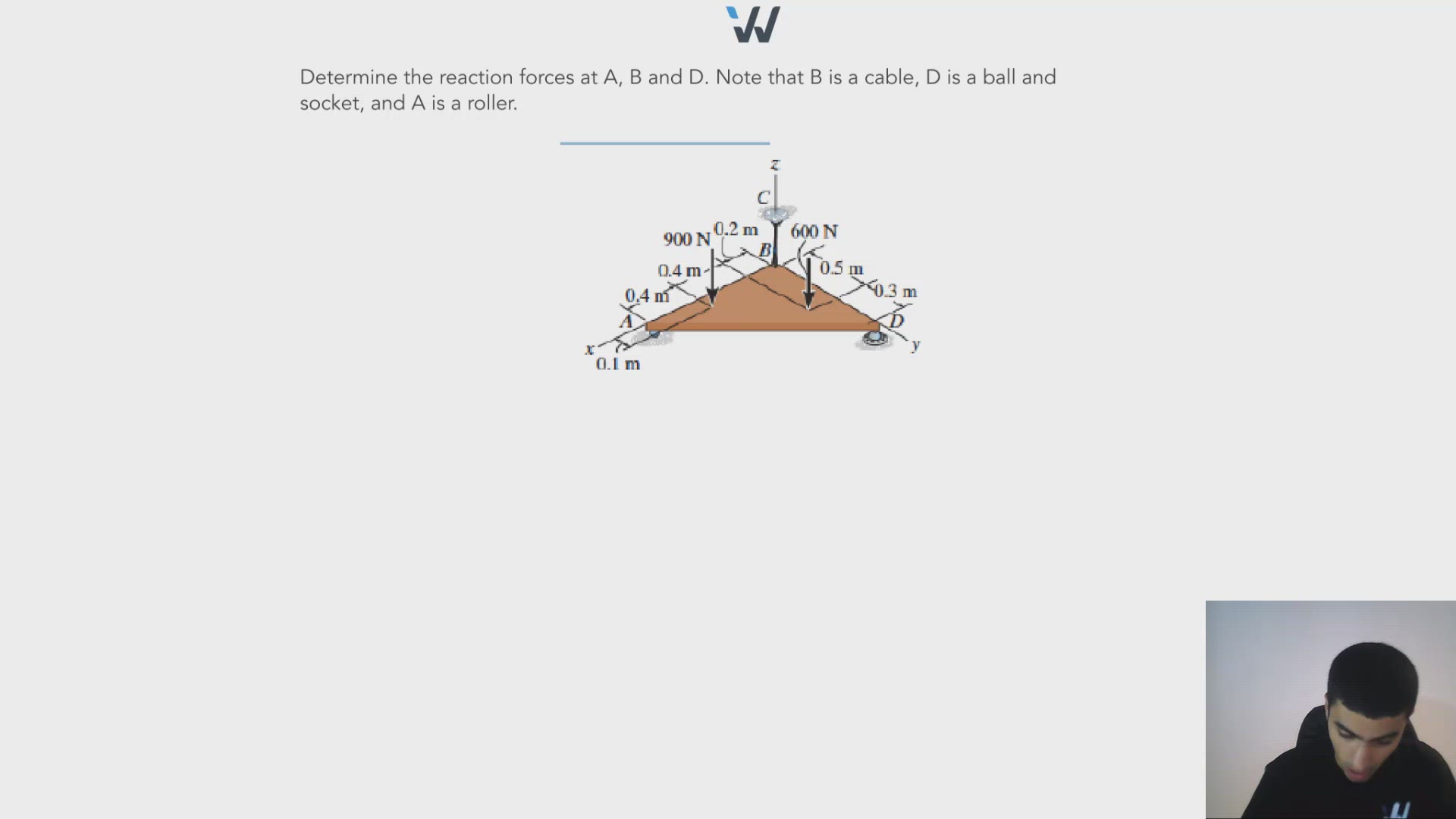 3D Solution Method - Wize University Statics Textbook (Master) | Wizeprep