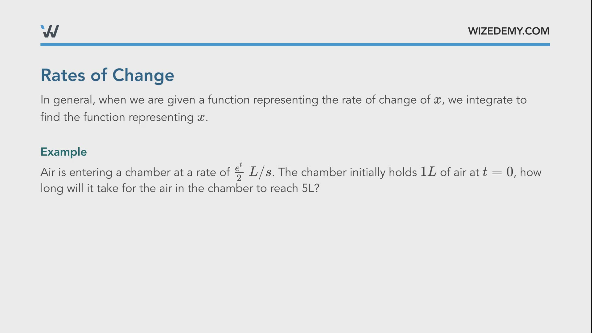 Basic Applications of Integrals - Wize University Calculus 2 Textbook | Wizeprep