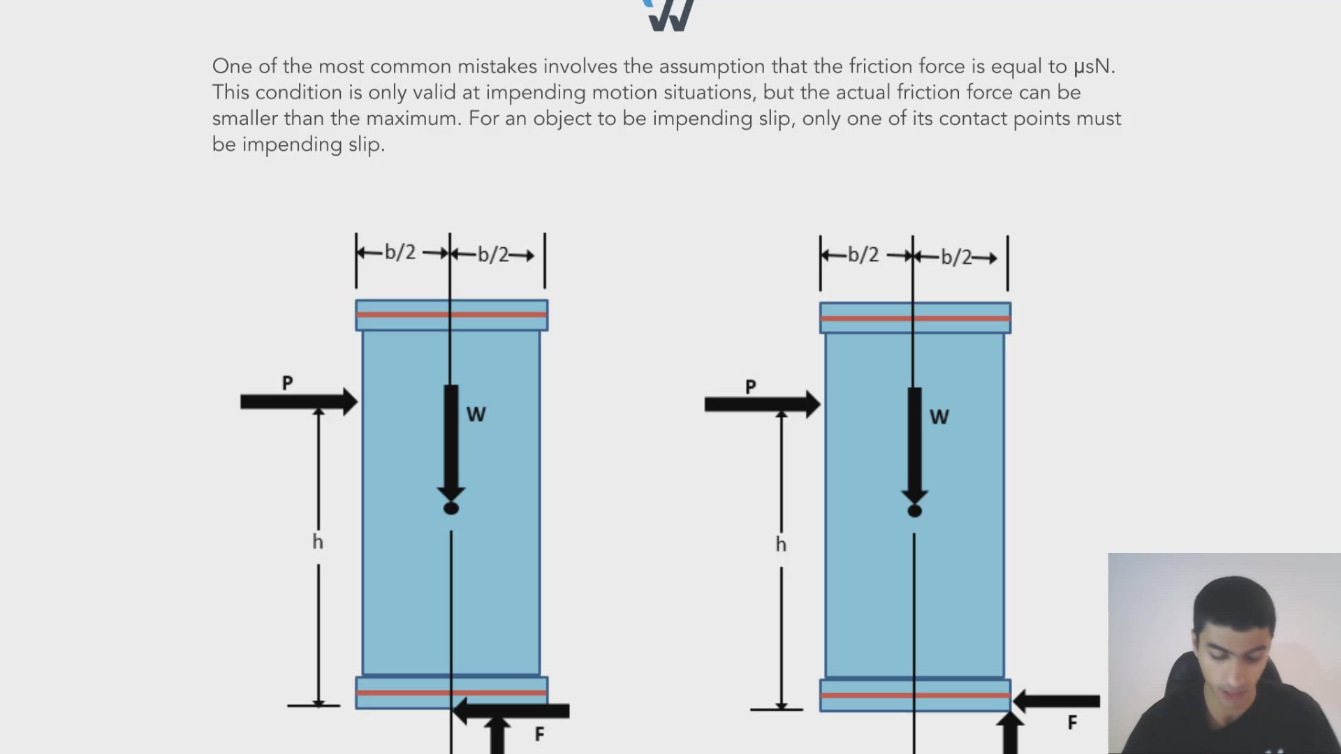 Tipping vs. Slipping - Wize University Statics Textbook (Master) | Wizeprep