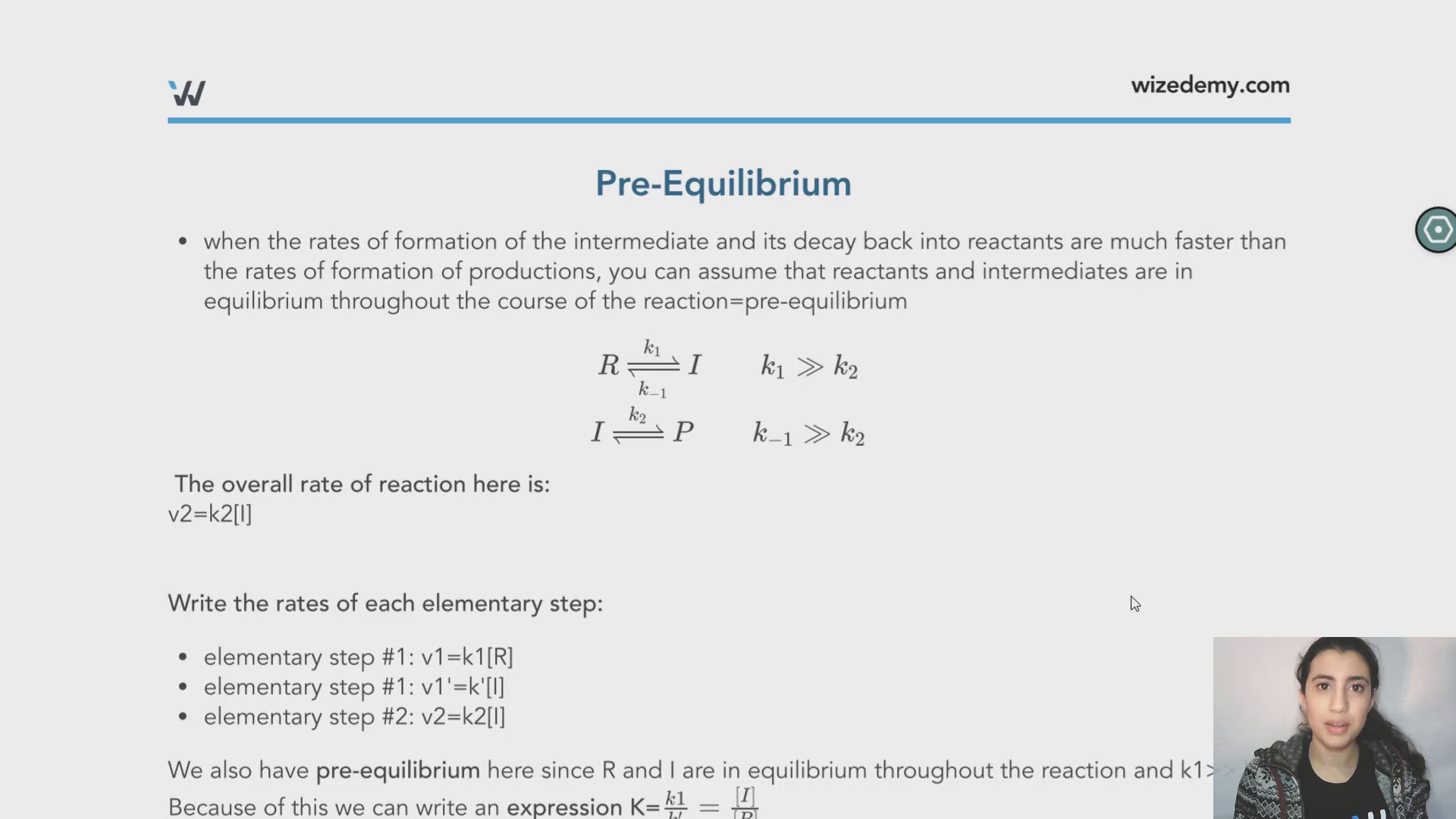 Pre-Equilibrium - Wize University Chemistry Textbook | Wizeprep