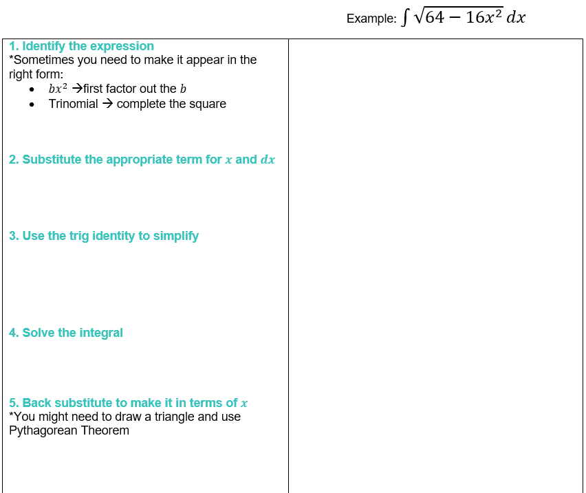 Trig Sub - Wize University Calculus 2 Textbook | Wizeprep