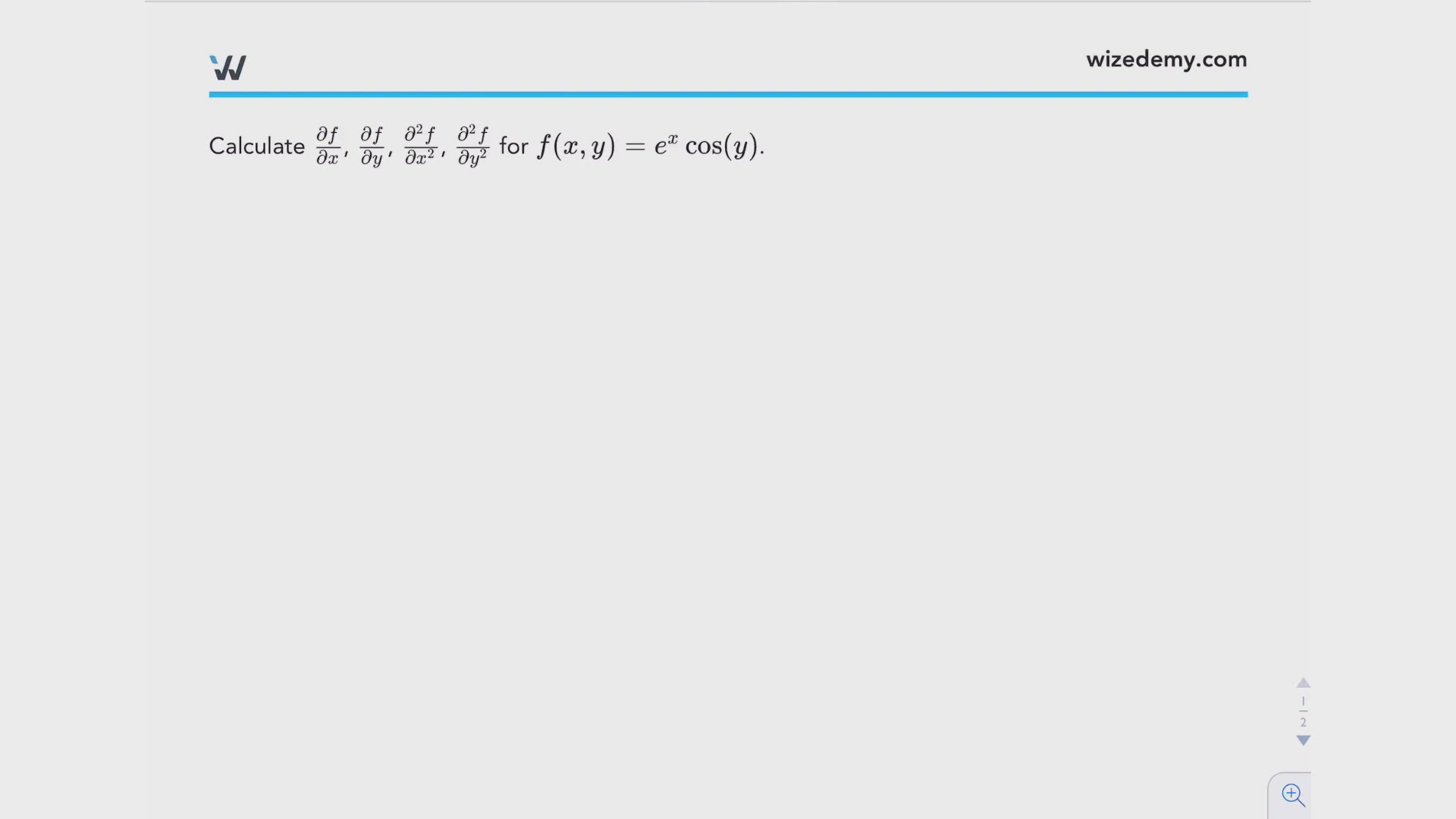 Partial Derivatives - Wize University Calculus 3 Textbook | Wizeprep
