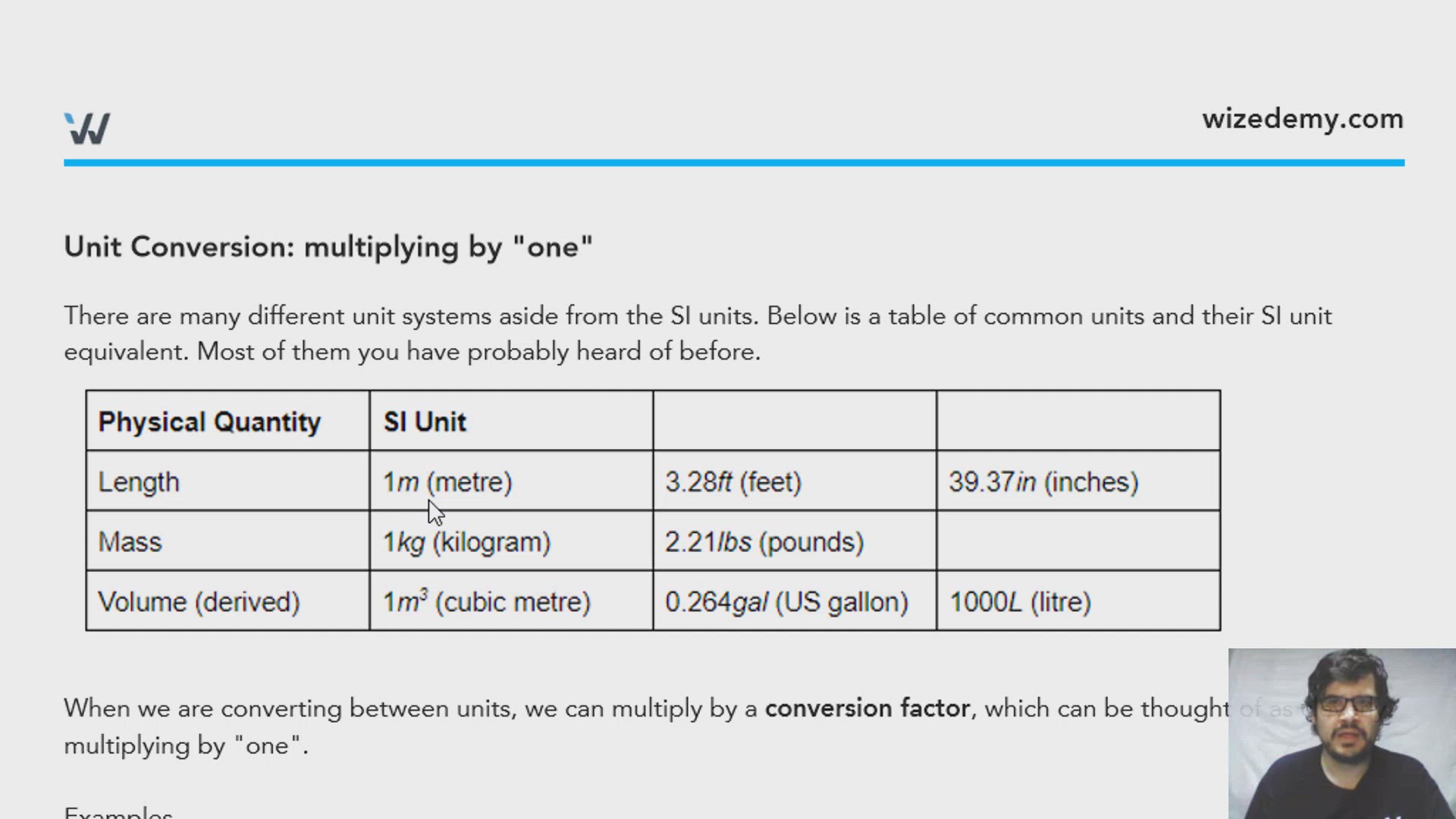 Conversion of Units - Wize University Physics Textbook (Master) | Wizeprep