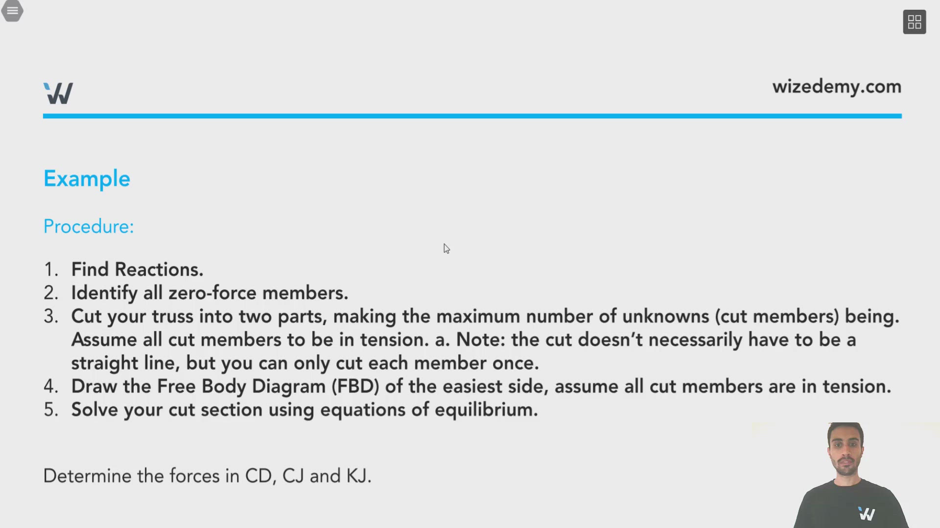 Method of Sections - Wize University Statics Textbook (Master) | Wizeprep