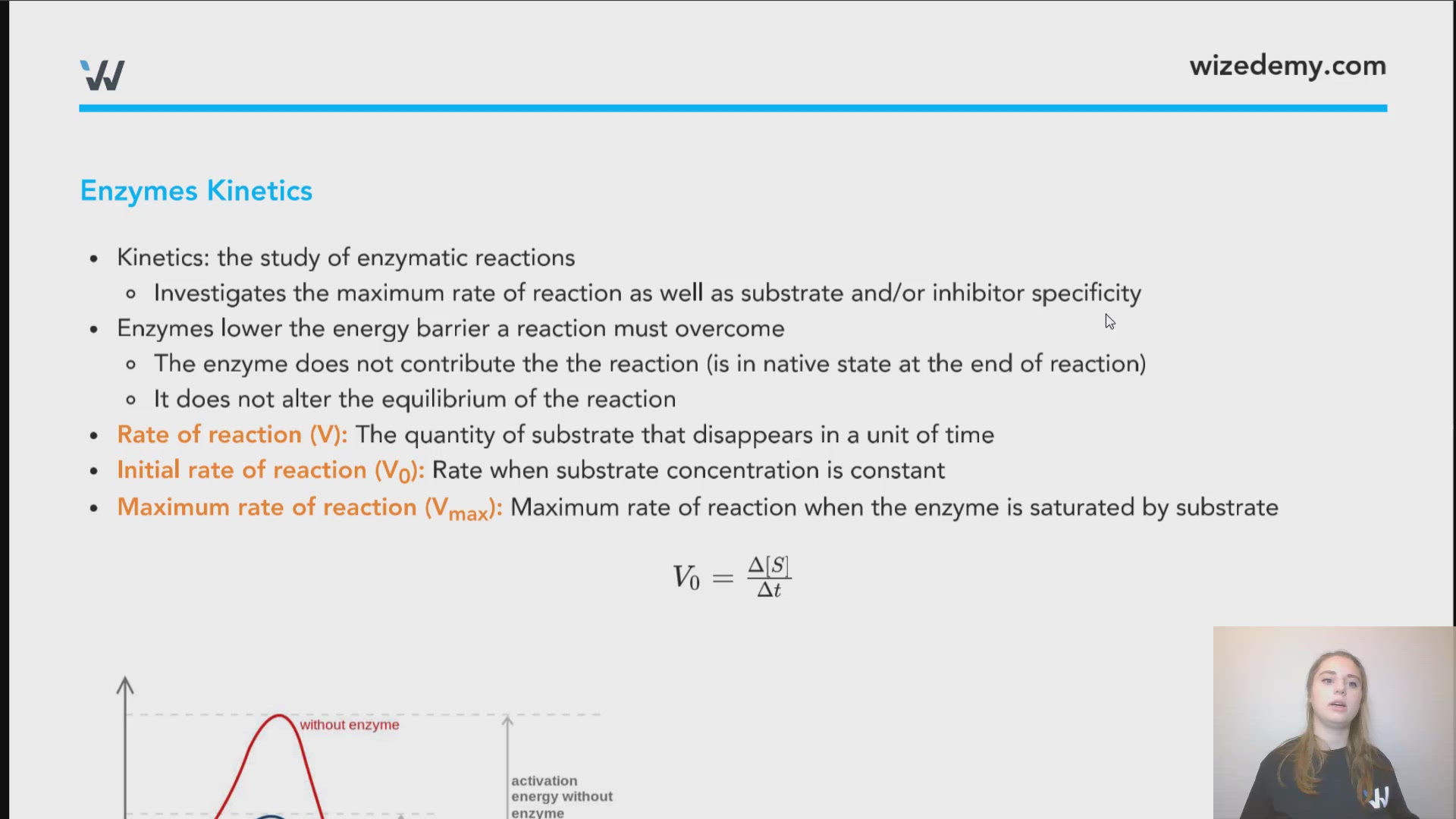 Enzyme Kinetics - Wize University Biochemistry Textbook | Wizeprep