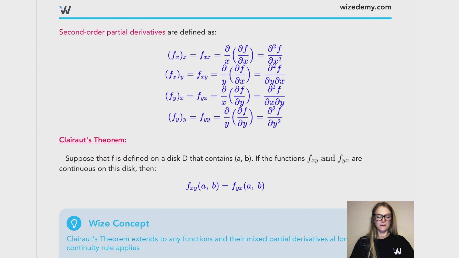 Partial Derivatives - Wize University Calculus 3 Textbook | Wizeprep