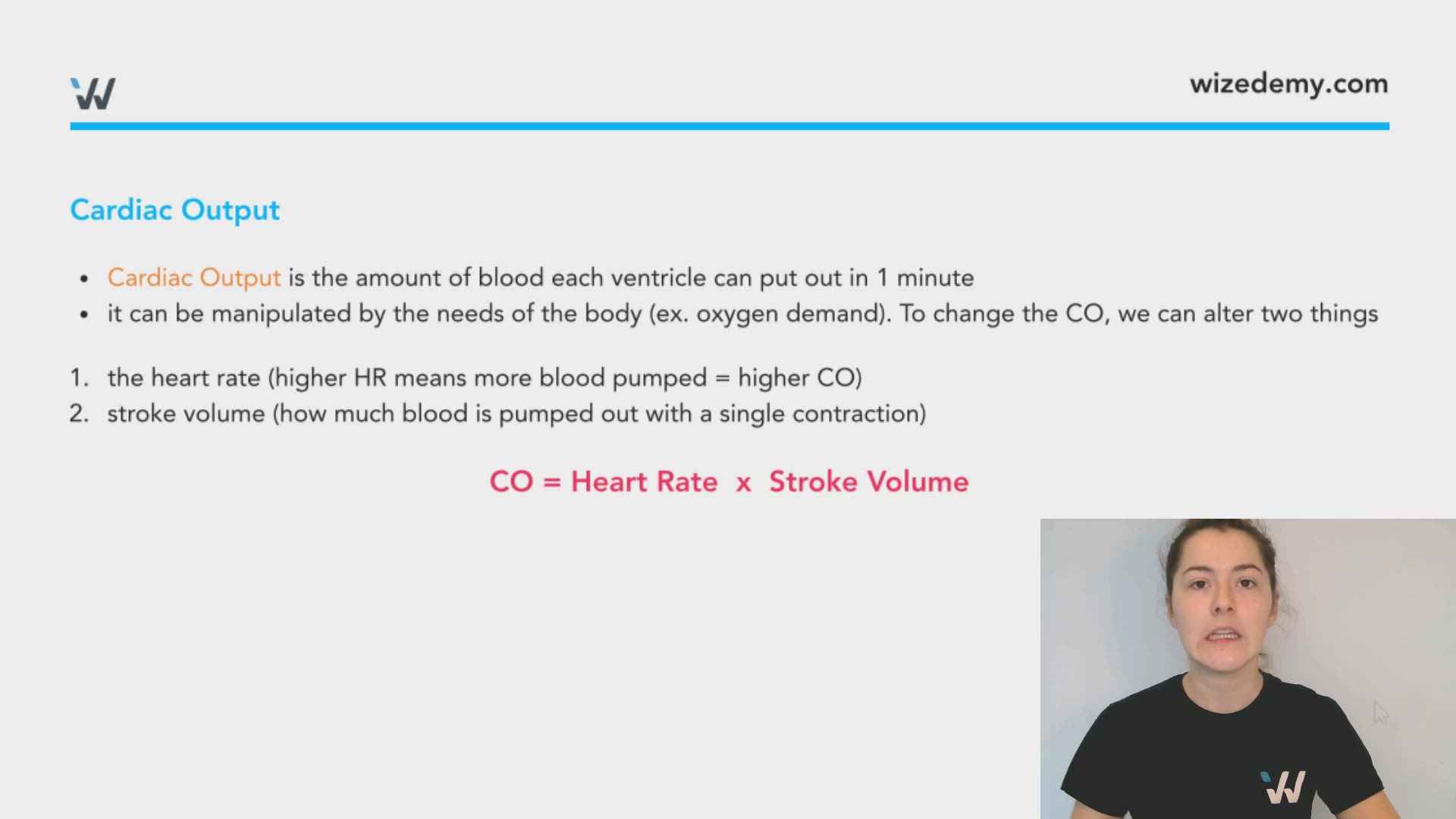 Cardiac Cycle Output - Wize University Physiology Textbook | Wizeprep