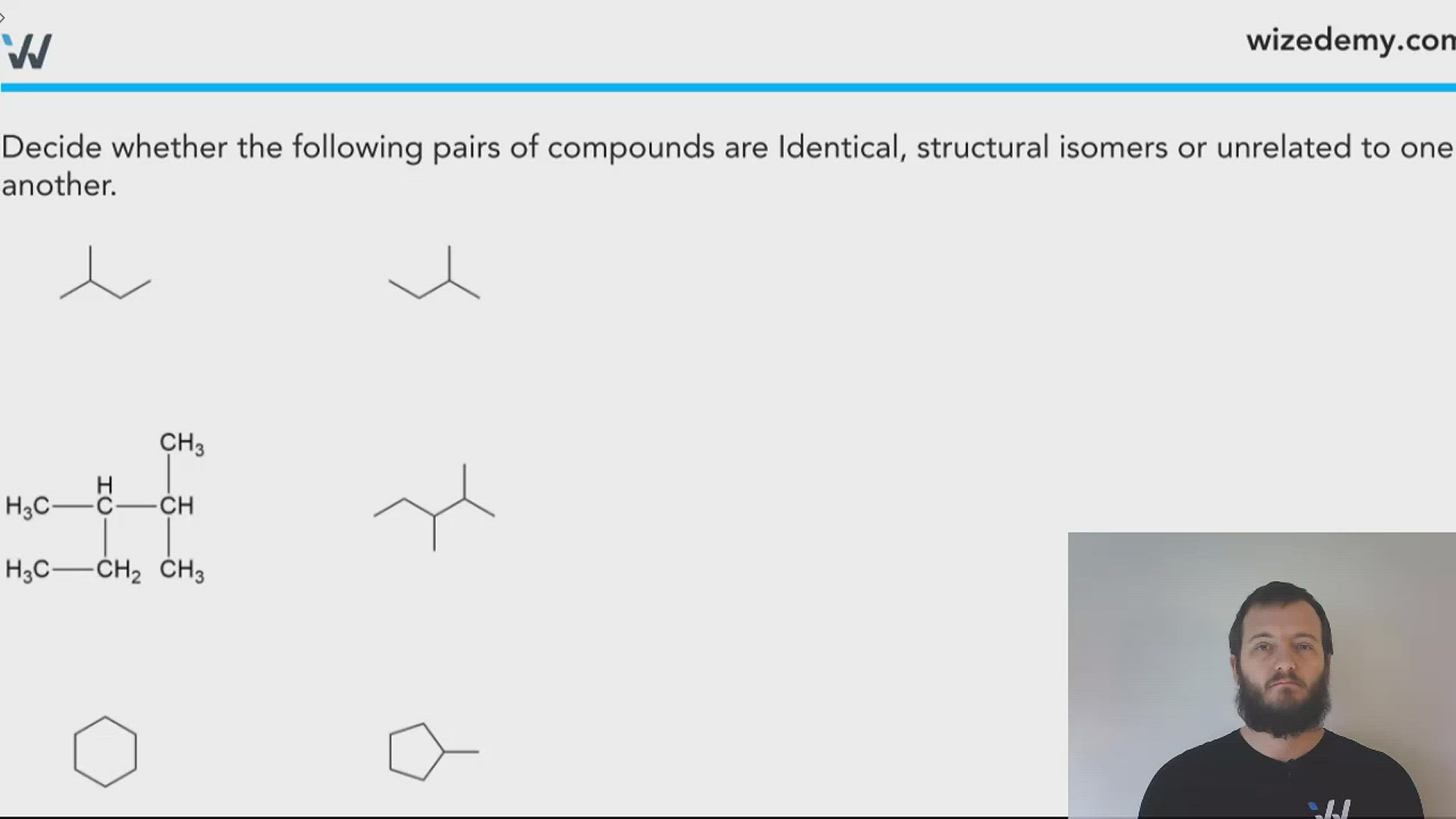 Structural (Constitutional Isomers) - Wize University Chemistry ...