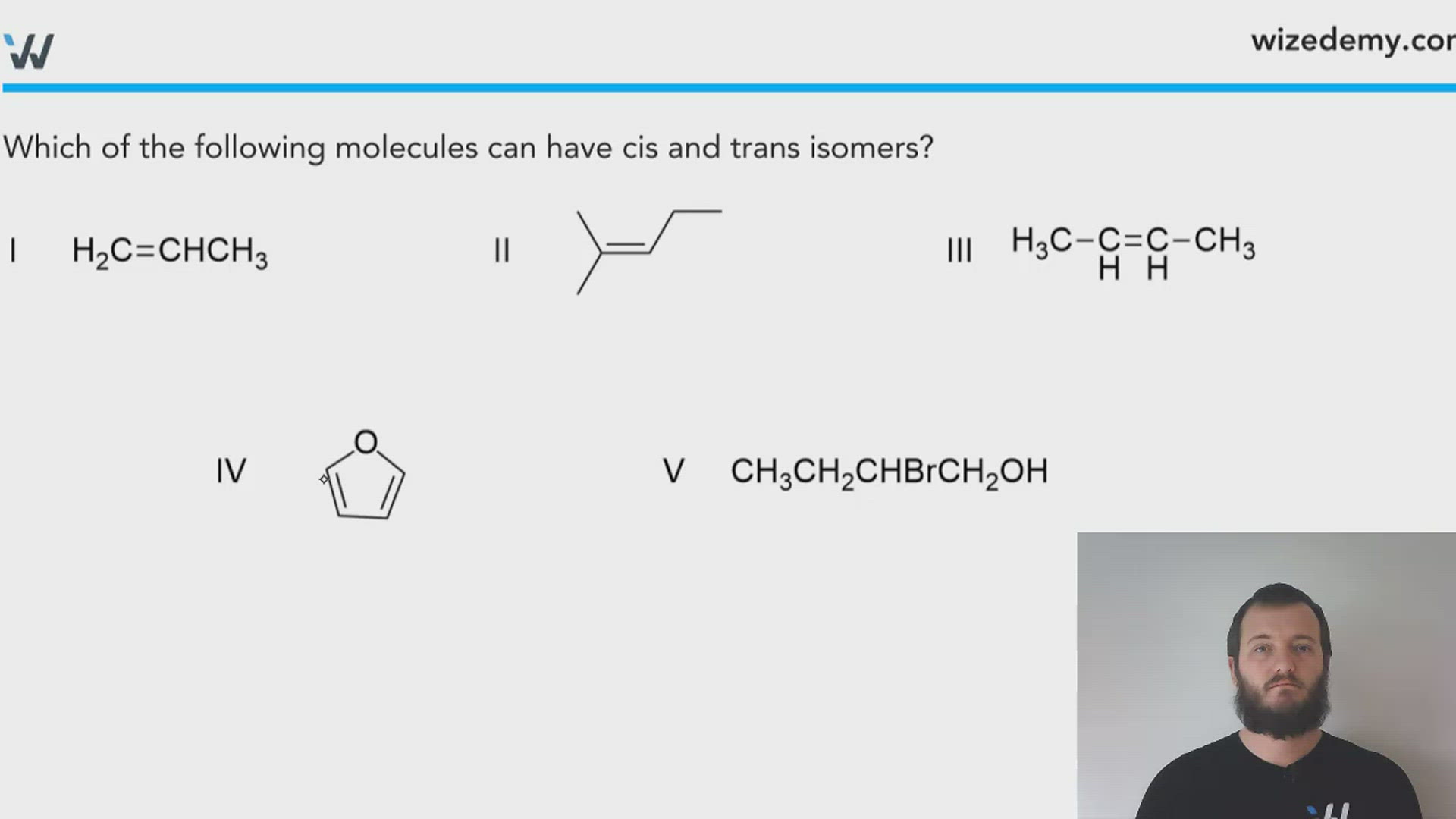 Cis and Trans Isomers - Wize University Chemistry Textbook | Wizeprep