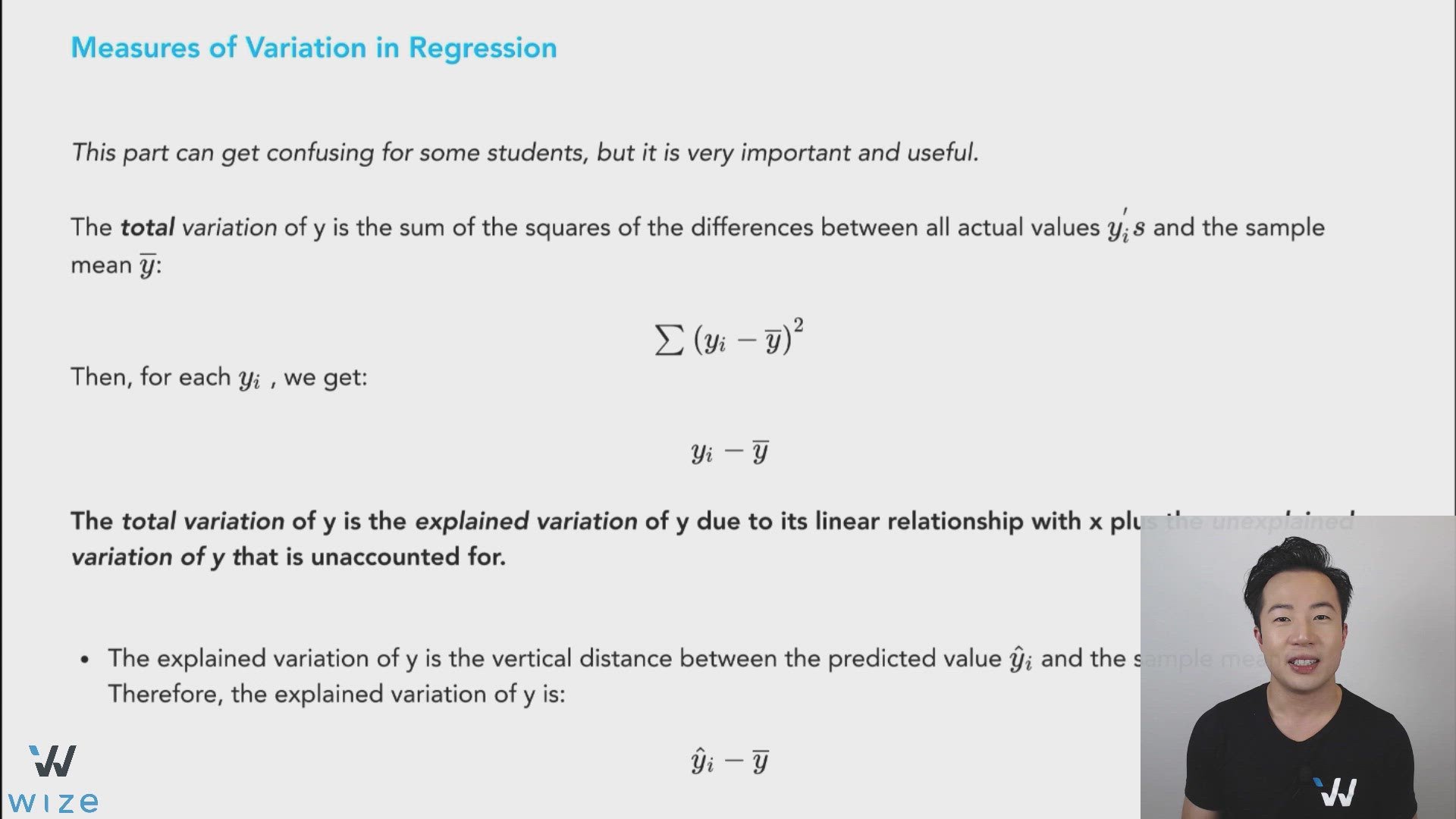 Simple Linear Regression Analysis - Wize University Statistics Textbook ...