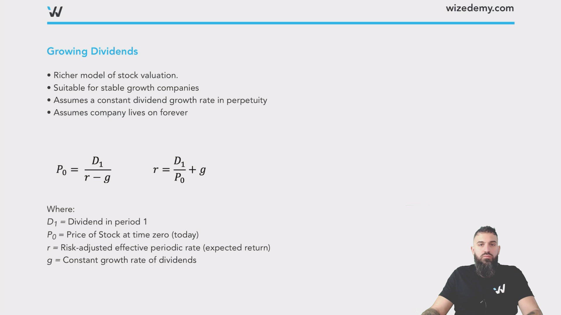 Common Shares Constant Growth Gordon Growth Model Wize University Common Shares Constant Growth Gordon Growth Model Wize University