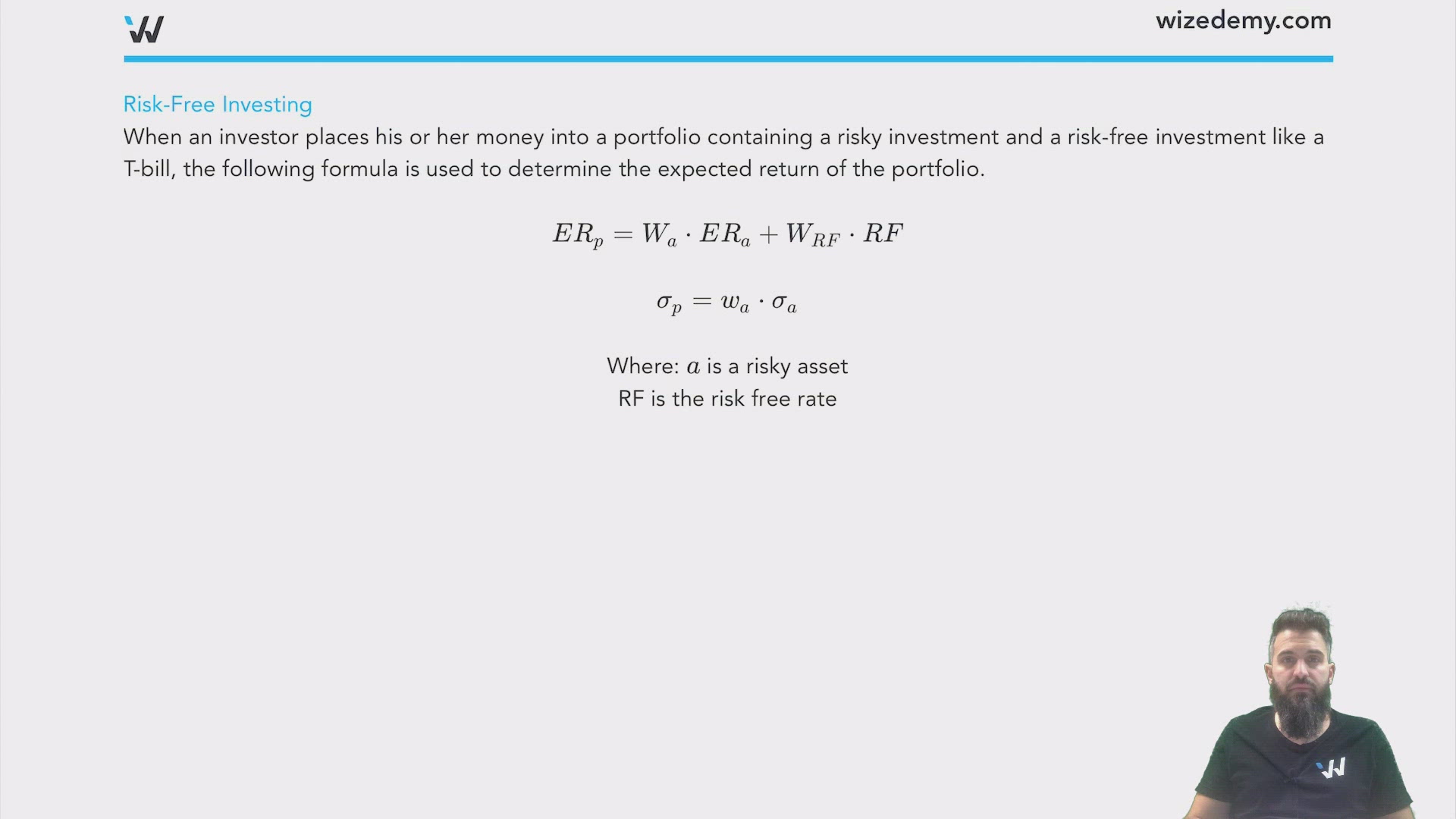 Risk-Free Investing - Wize University Introduction to Finance Textbook | Wizeprep