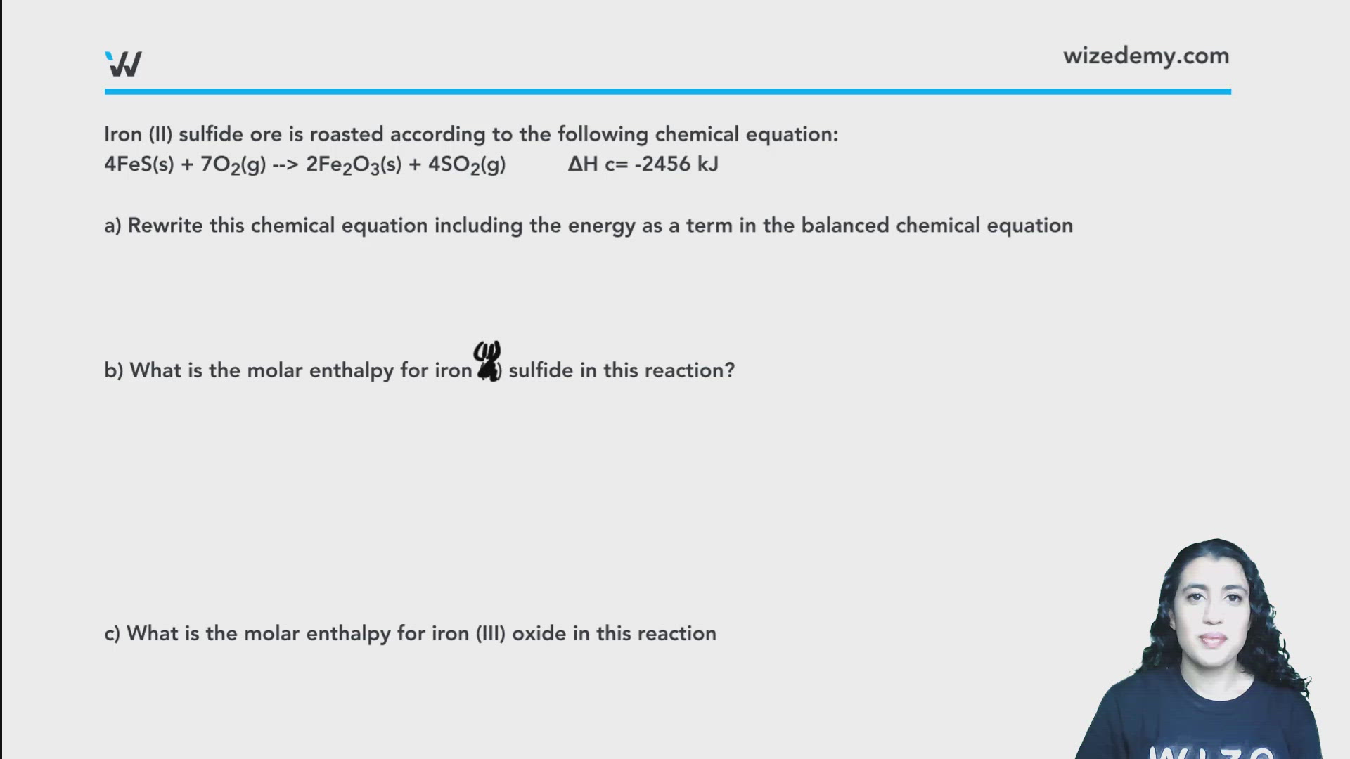 Ways to Represent Enthalpy Changes - Wize High School Grade 12 ...