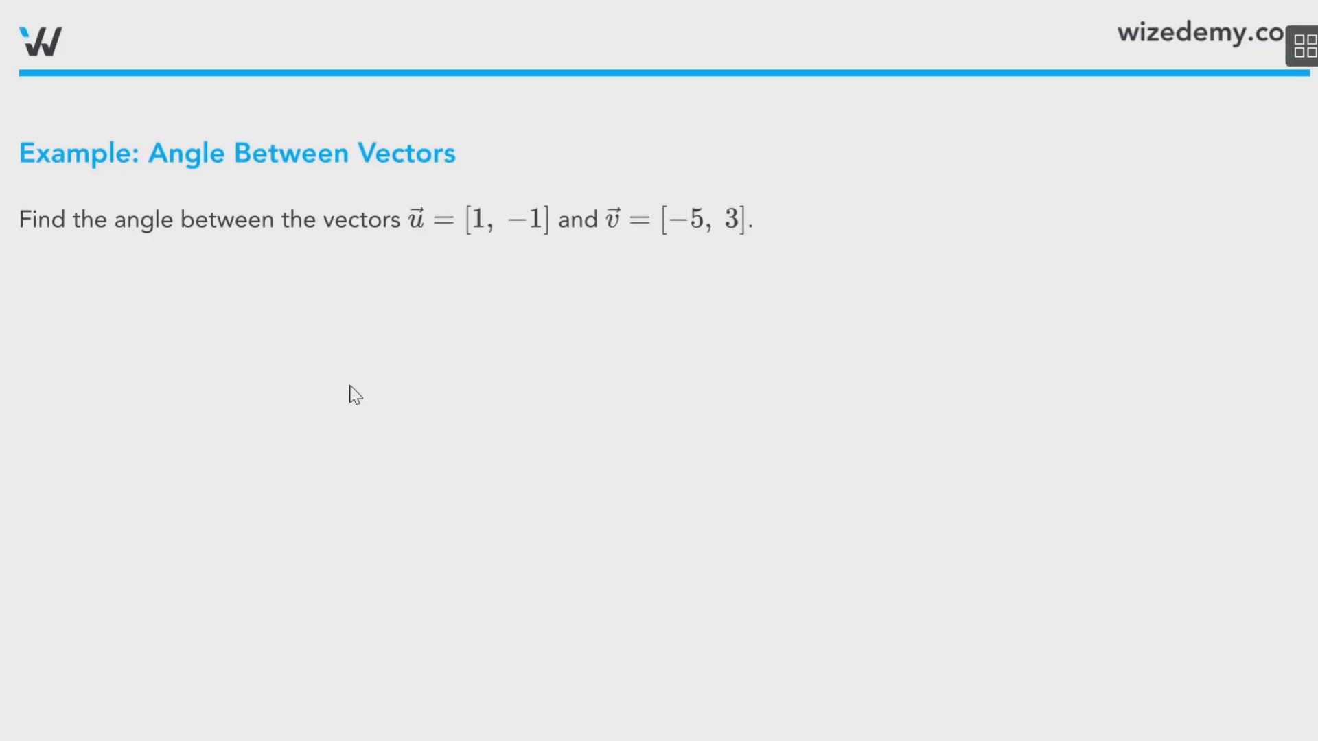 Dot Product - Wize High School Grade 12 Calculus Textbook | Wizeprep