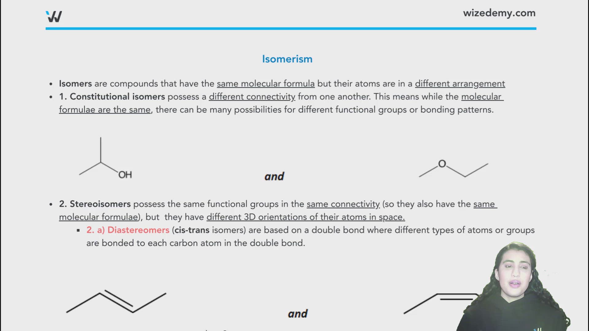 Isomers - Wize High School Grade 12 Chemistry Textbook | Wizeprep
