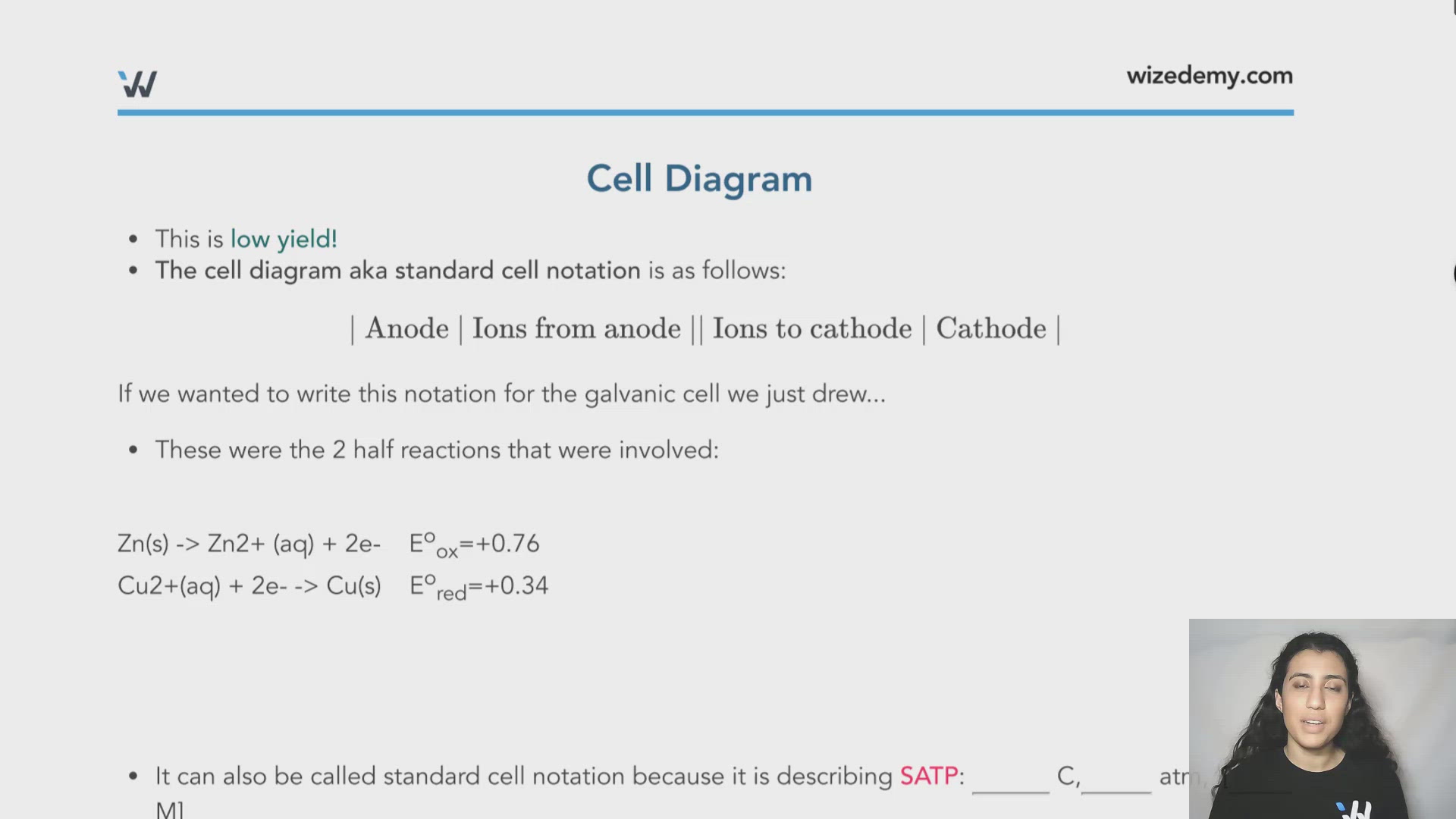 Cell Notation - Wize University Chemistry Textbook | Wizeprep