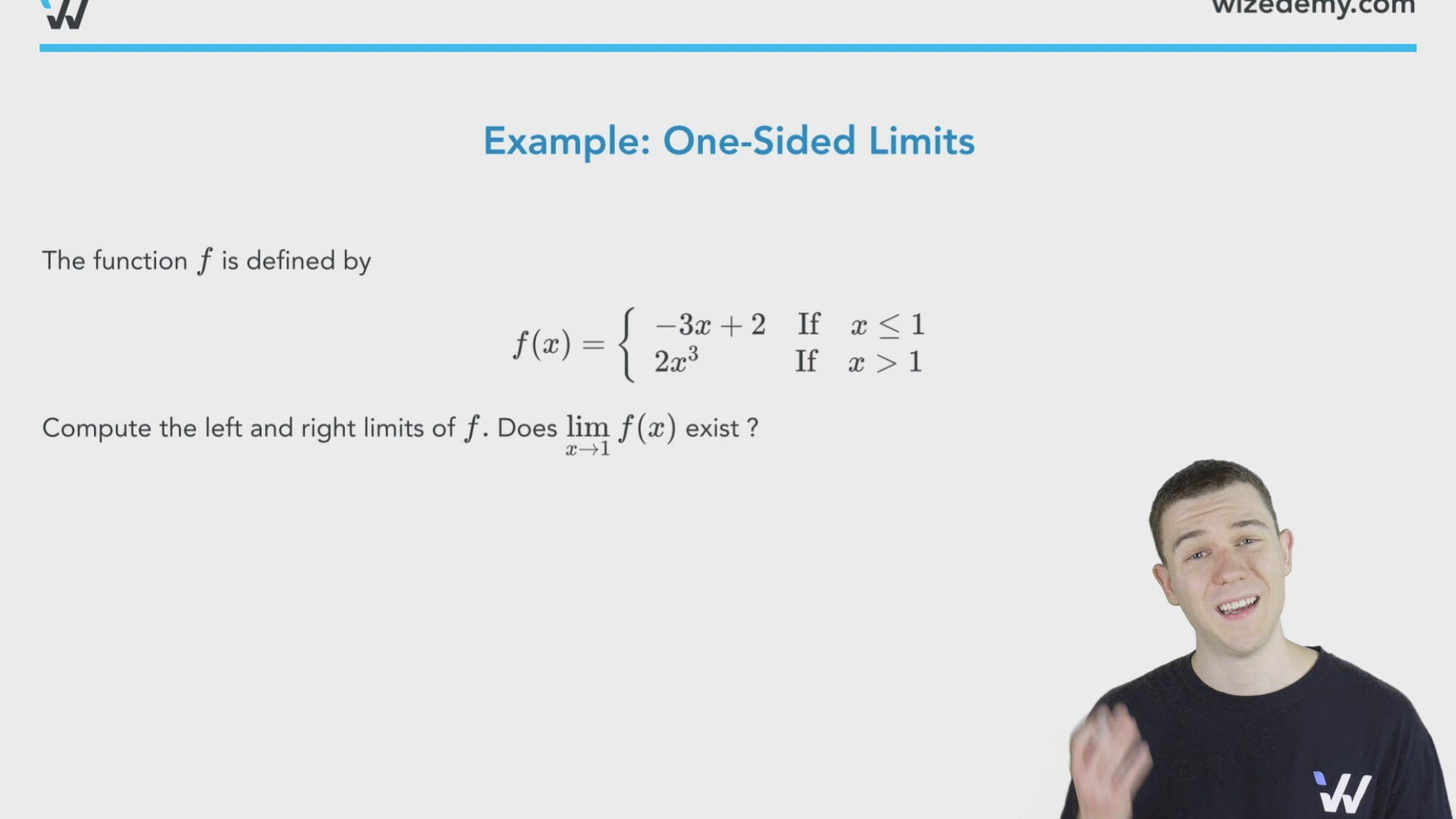 One-Sided Limits - Wize University Calculus 1 Textbook | Wizeprep