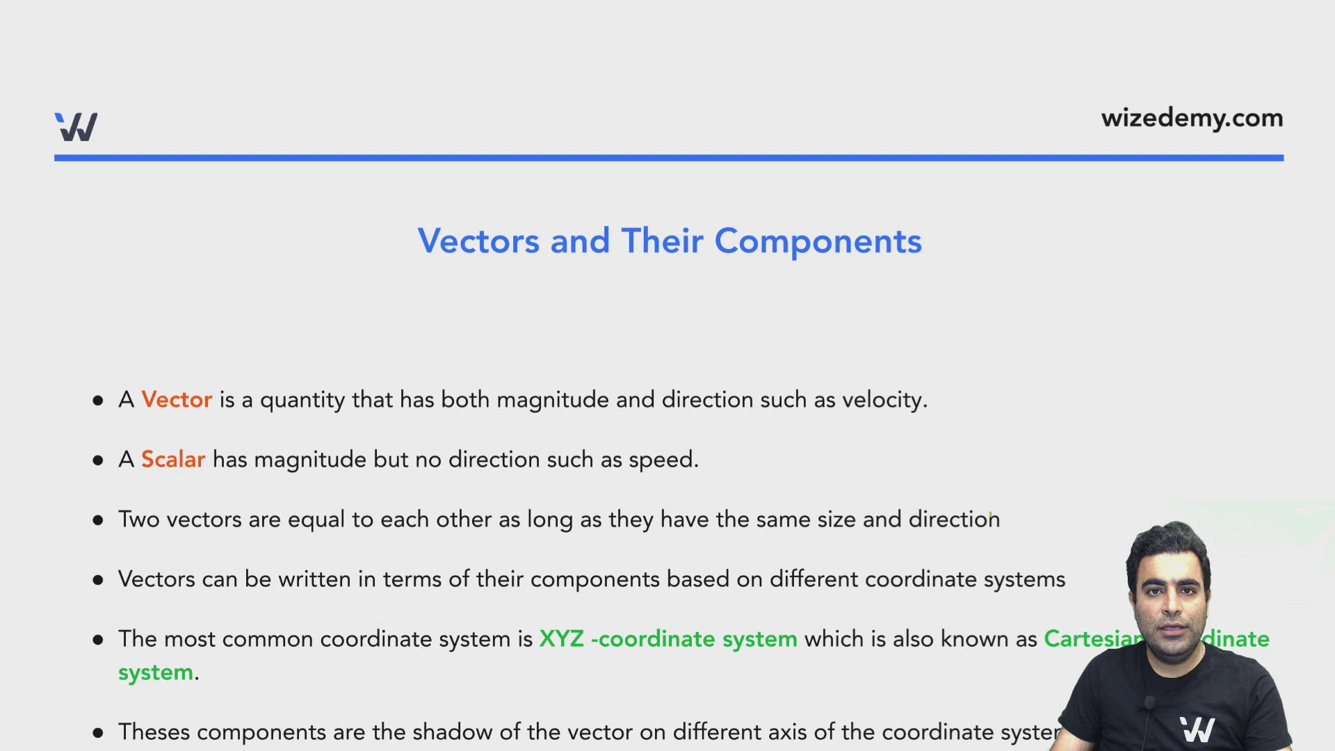 Vectors and Their Components - Wize University Physics Textbook (Master ...