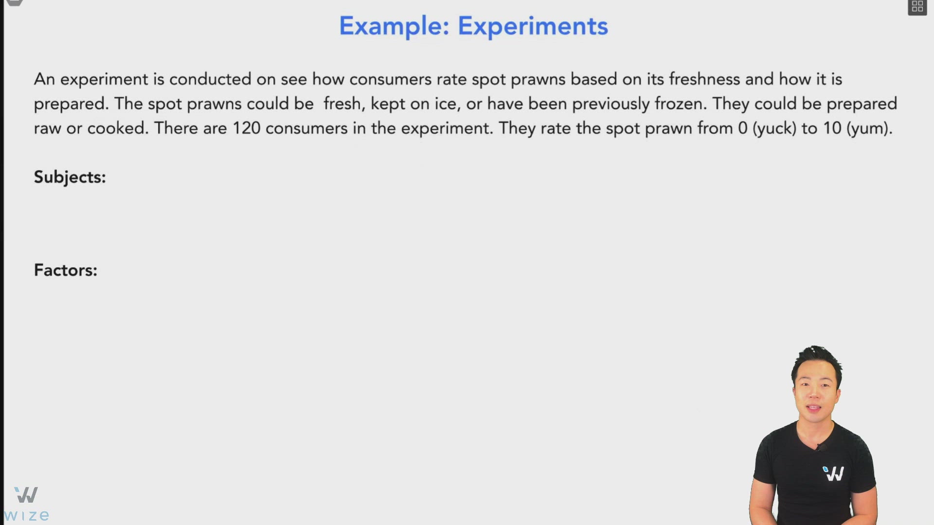Experimental and Observational Studies - Wize University Statistics ...