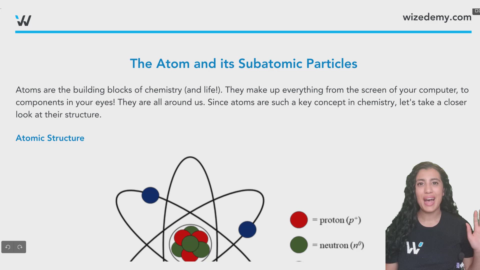 Atomic Structure - Wize University Chemistry Textbook | Wizeprep