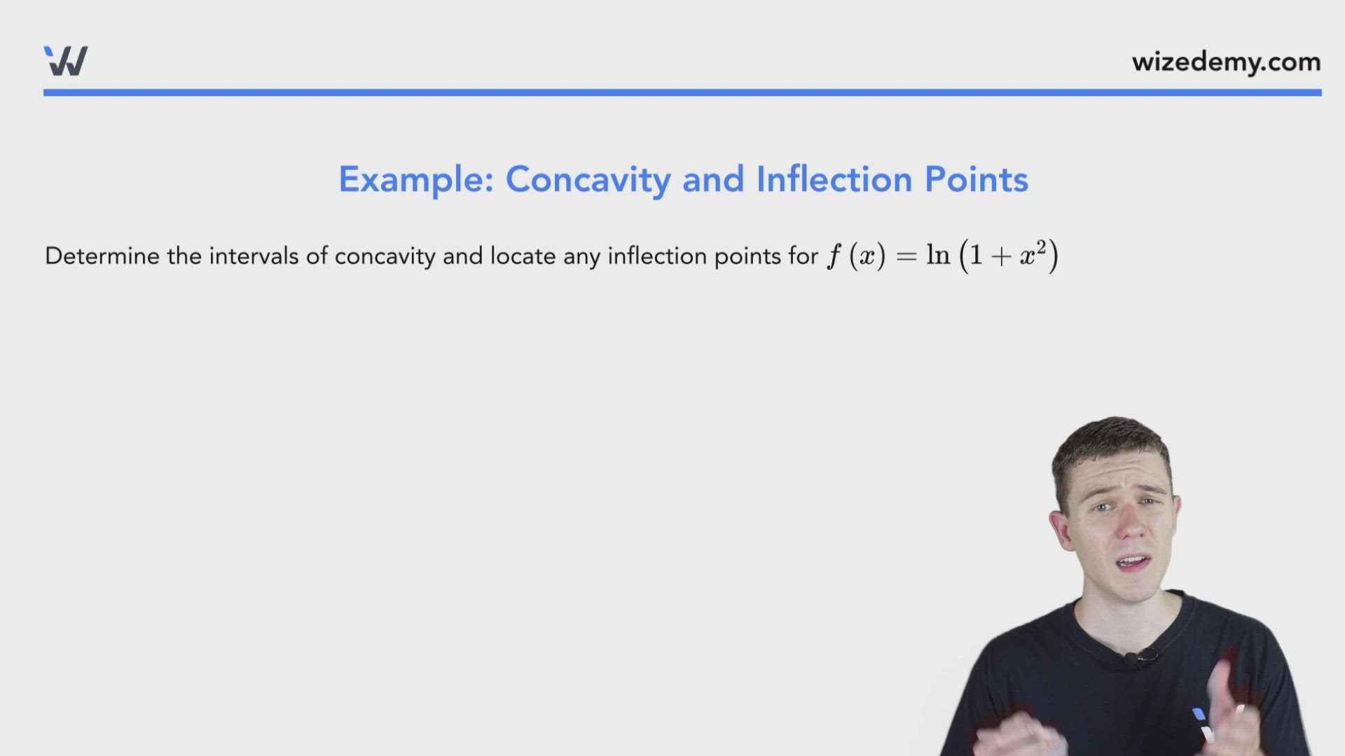 Concavity and Inflection Points - Wize University Calculus 1 Textbook ...