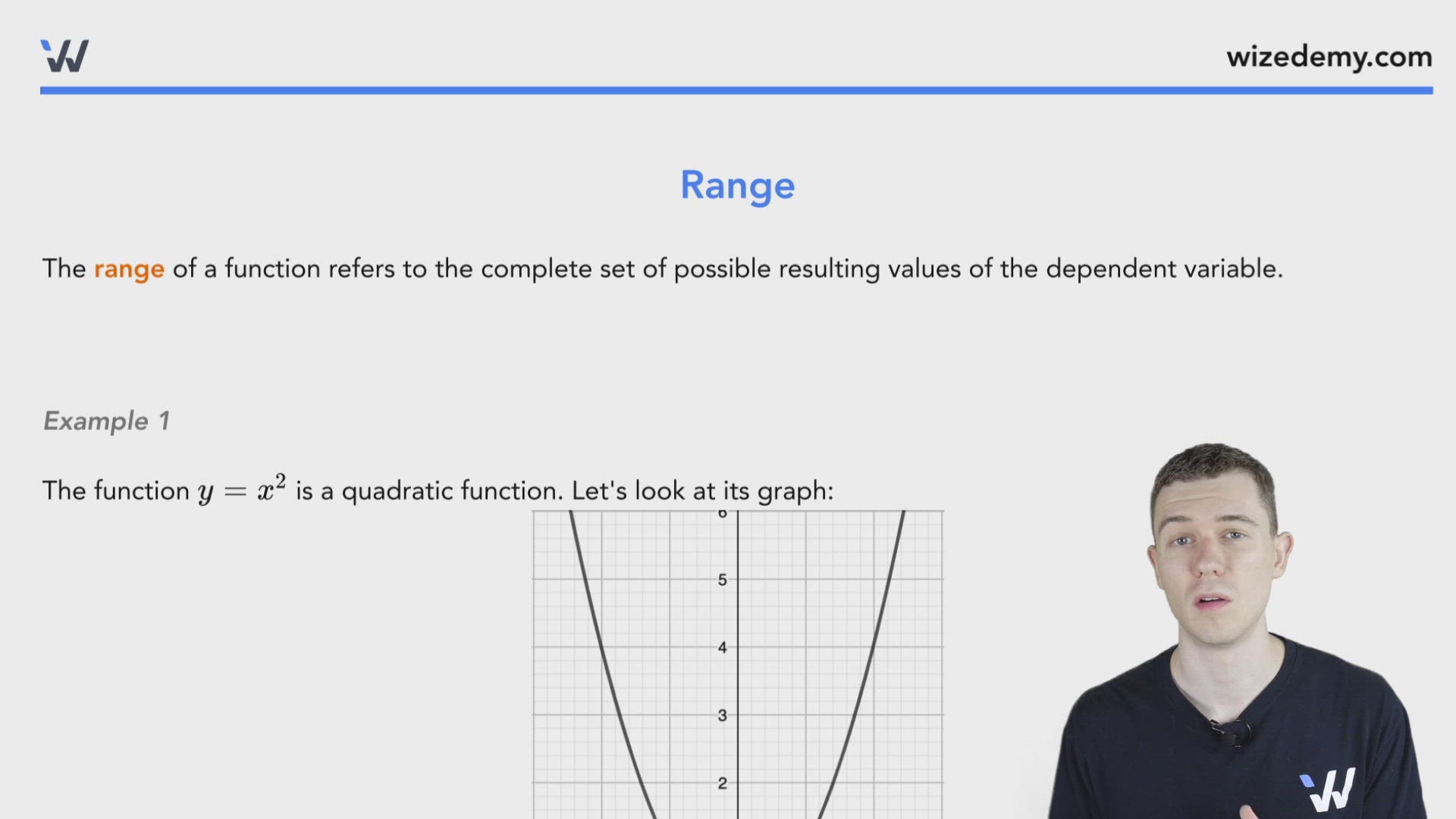 Domain & Range - Wize University Calculus 1 Textbook | Wizeprep