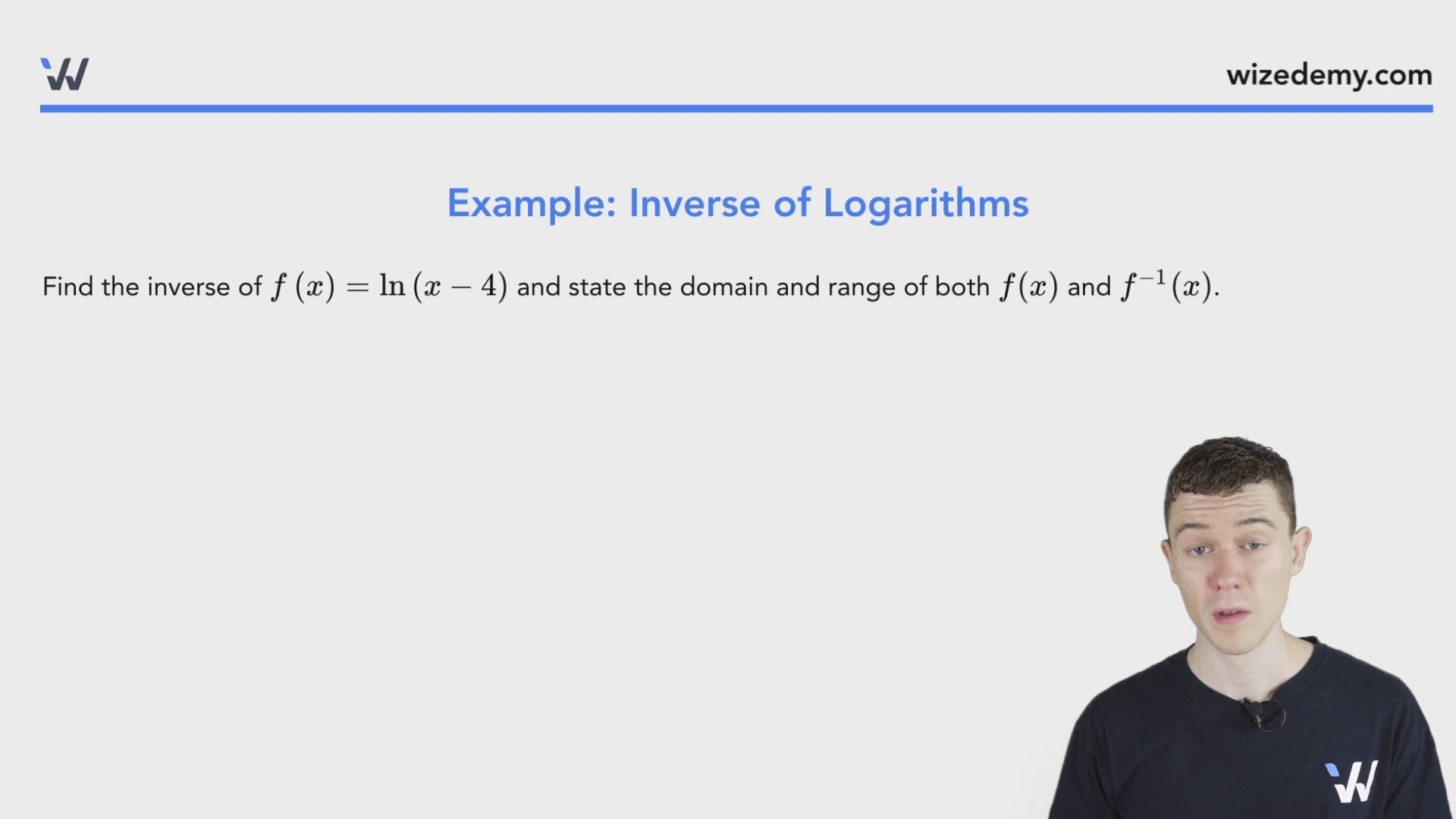 Logarithmic Functions - Wize University Calculus 1 Textbook | Wizeprep