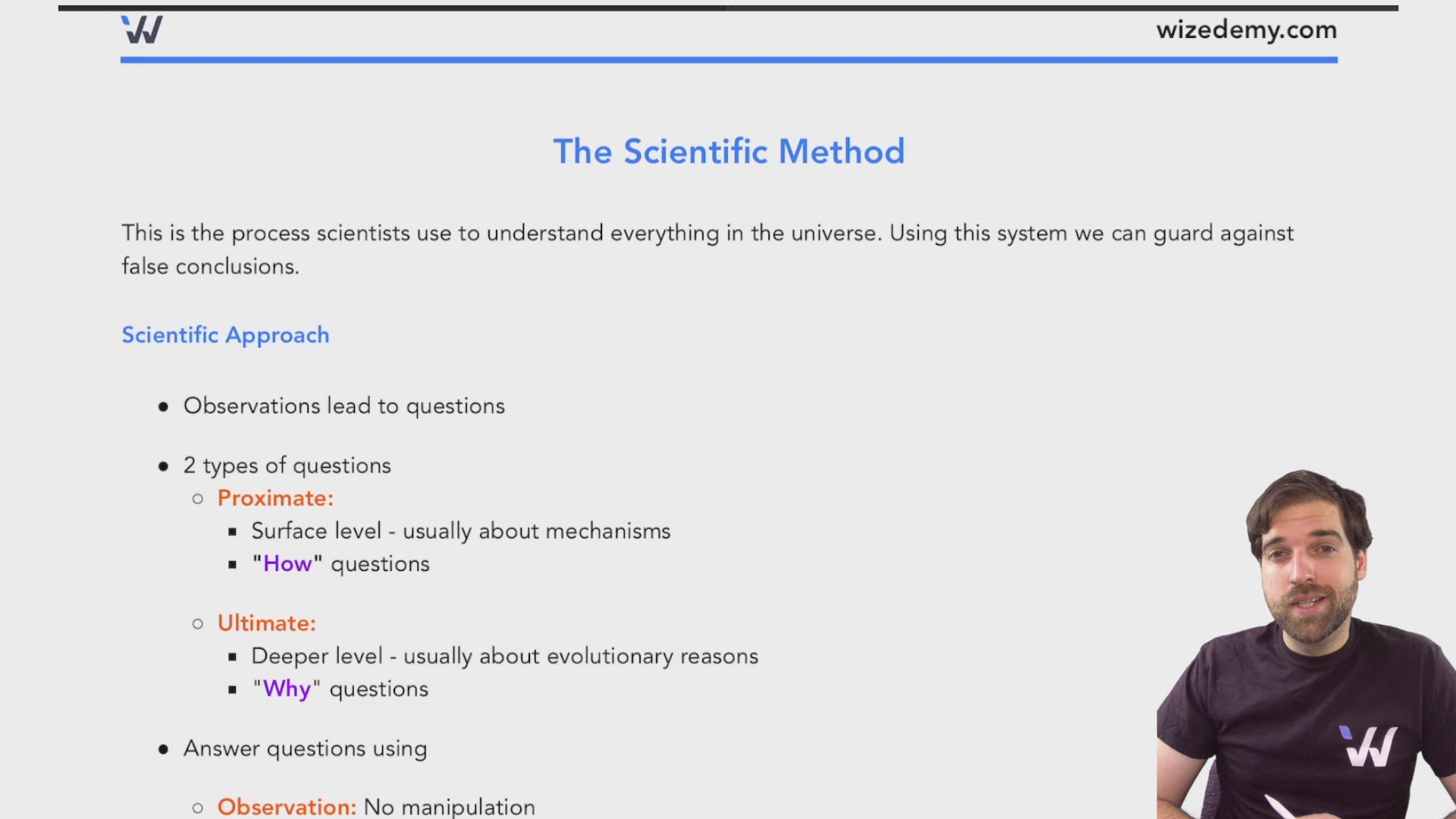 The Scientific Method - Wize University Biology Textbook | Wizeprep