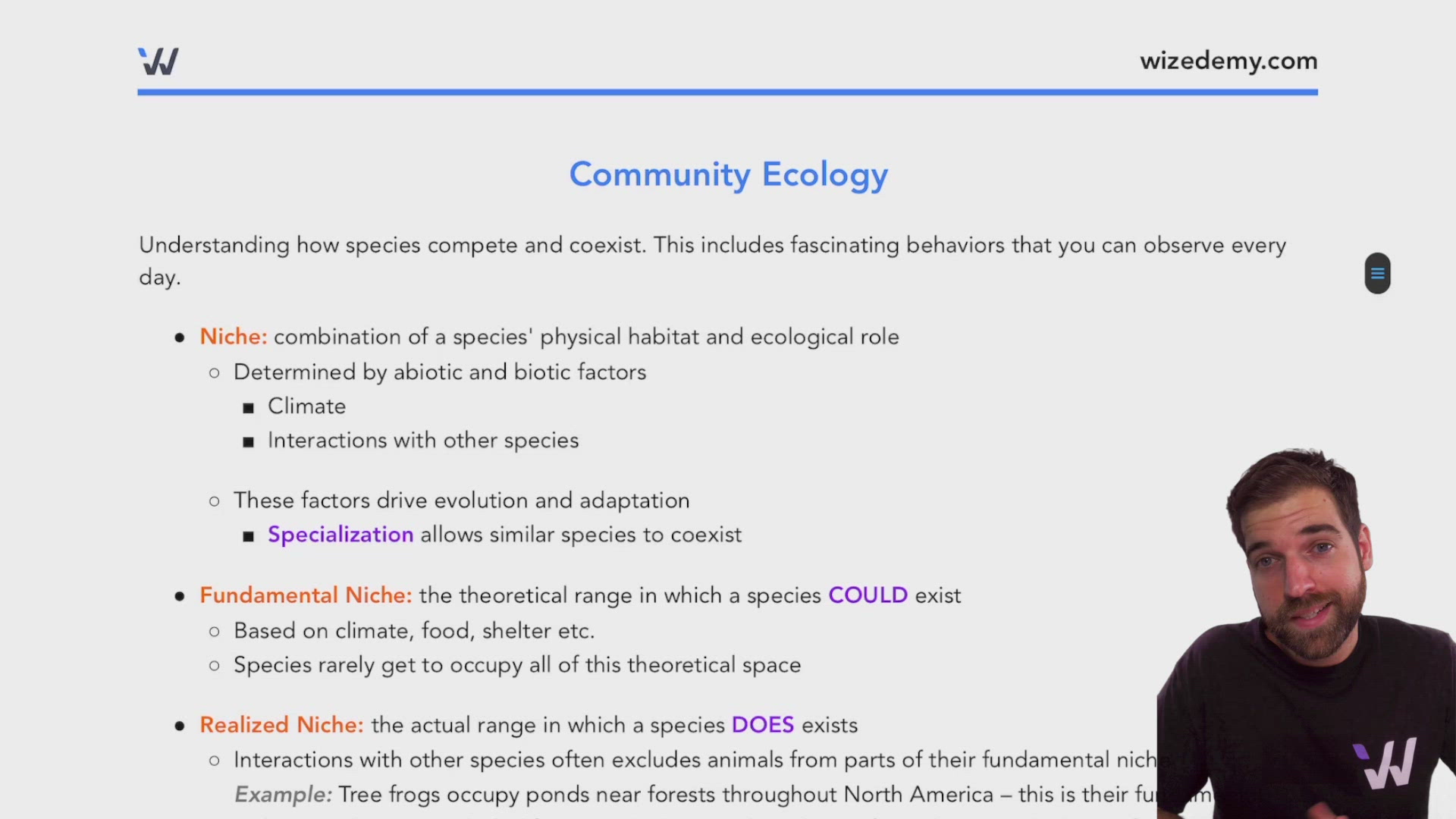 Ecology - Wize High School Grade 11 Biology Textbook | Wizeprep