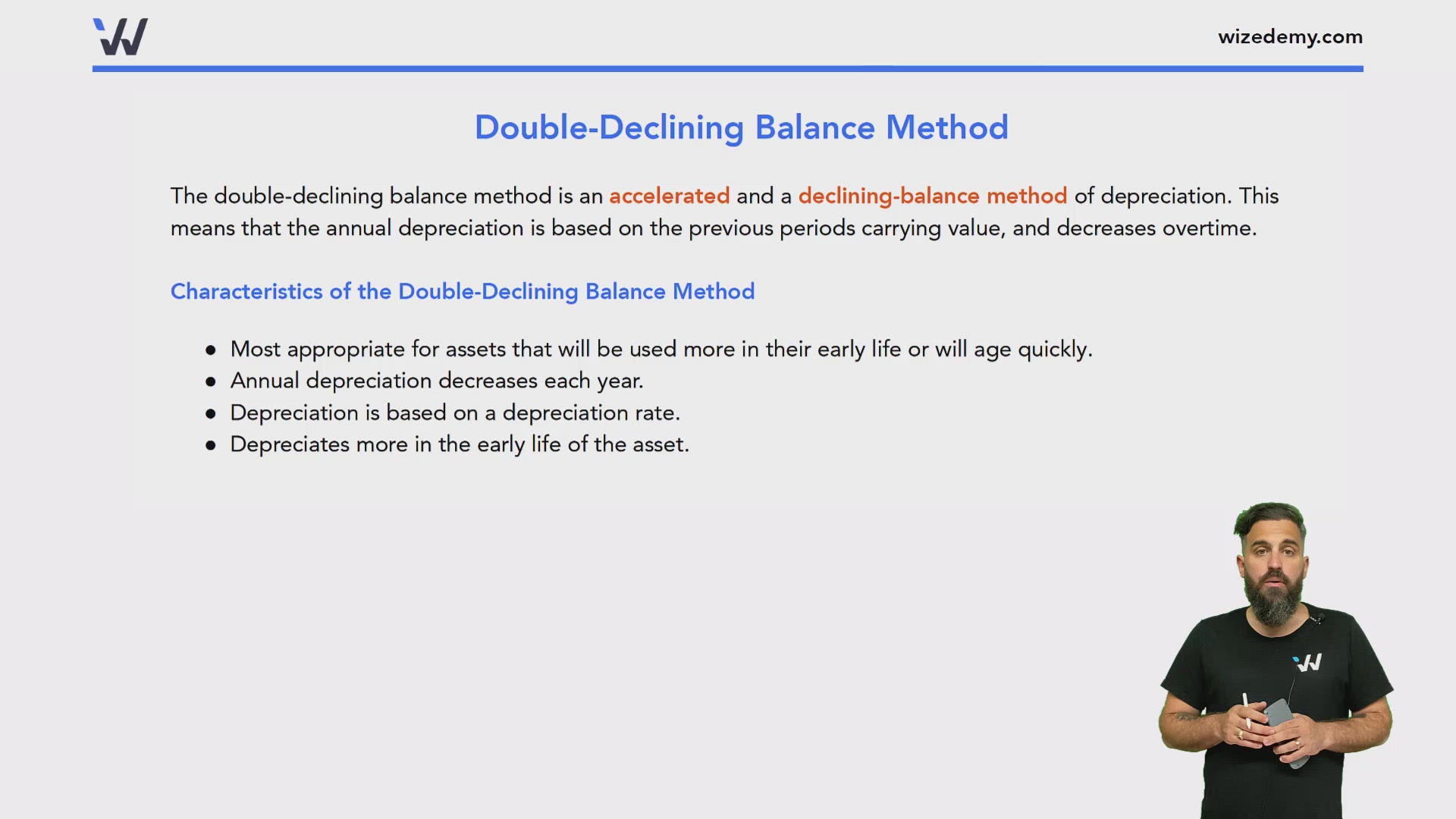 Double Declining Balance Method Wize University Introduction To Double Declining Balance Method Wize University Introduction To