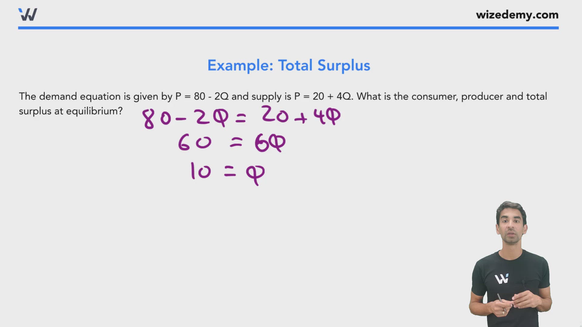 Total Surplus - Wize University Microeconomics Textbook | Wizeprep
