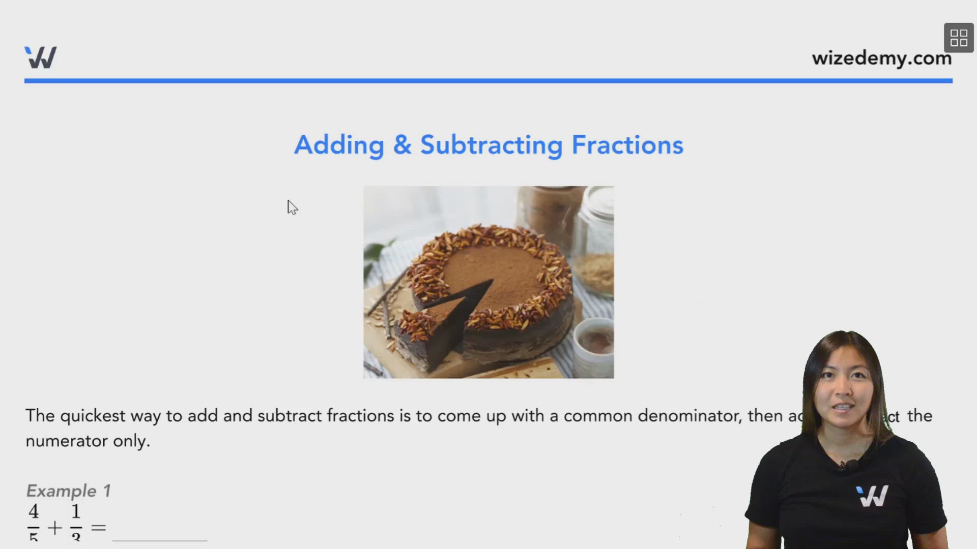 Fractions - Wize High School Grade 9 Math Textbook | Wizeprep