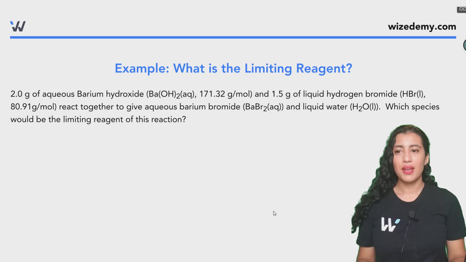 Limiting Reagents - Wize University Chemistry Textbook | Wizeprep
