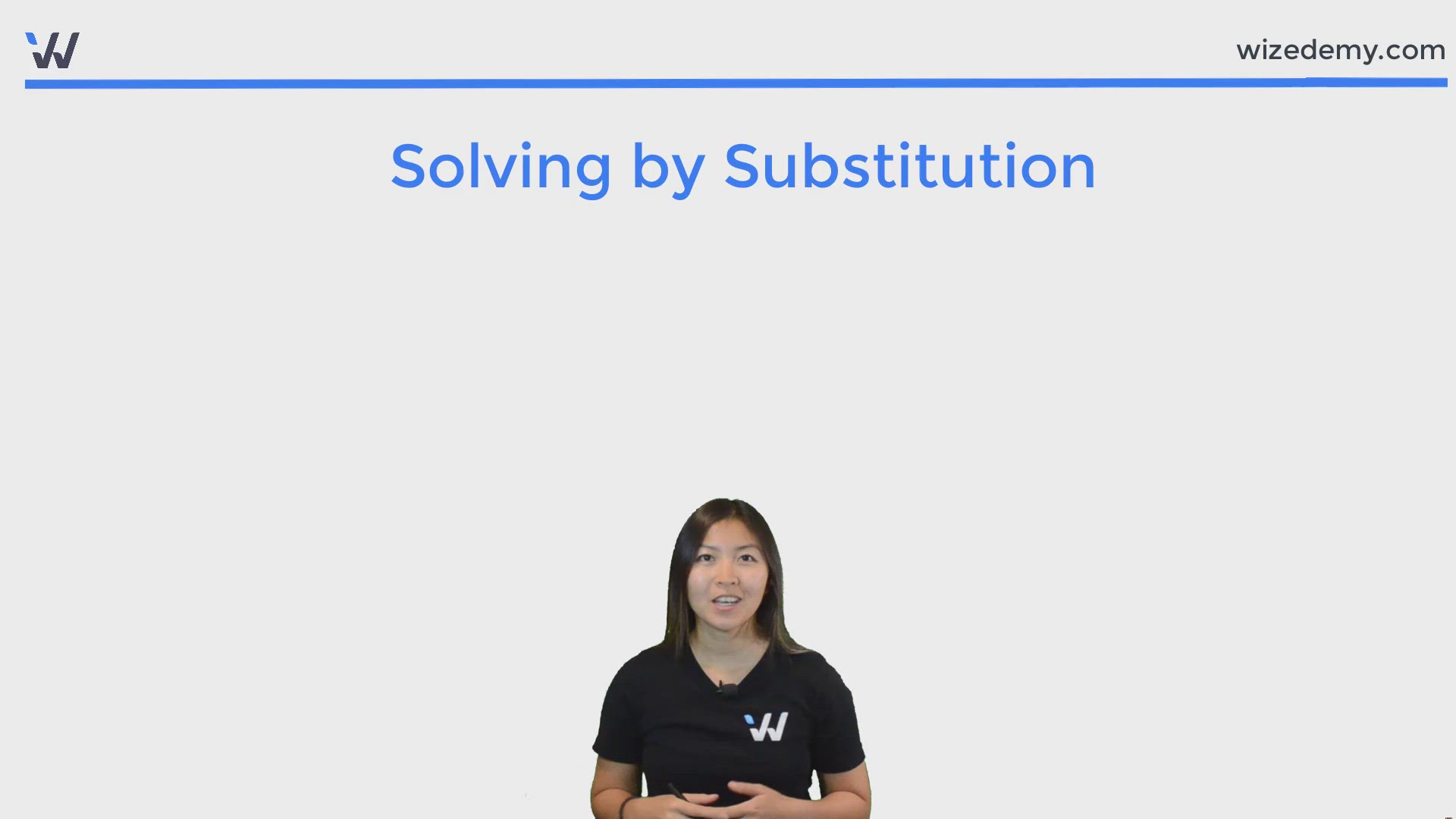 Solving by Substitution - Wize High School Grade 10 Math Textbook ...