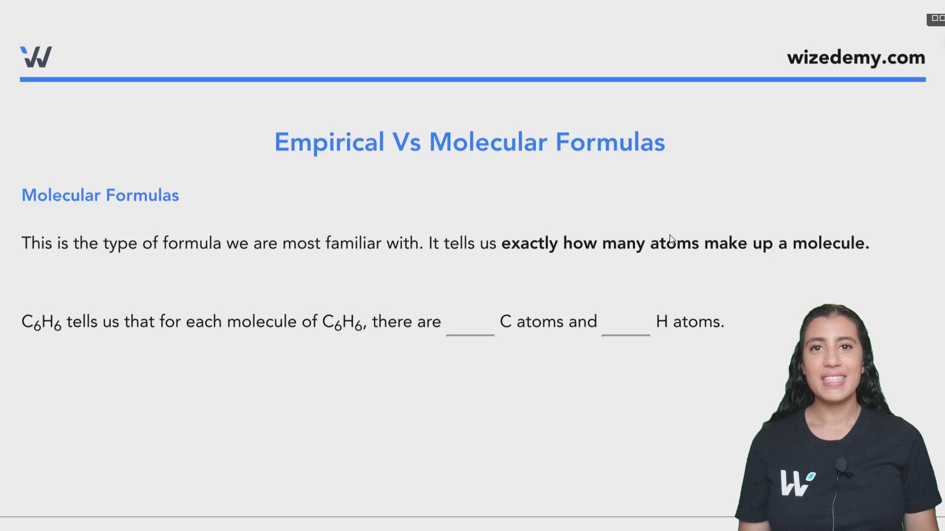 Empirical vs Molecular Formulae - Wize University Chemistry Textbook ...
