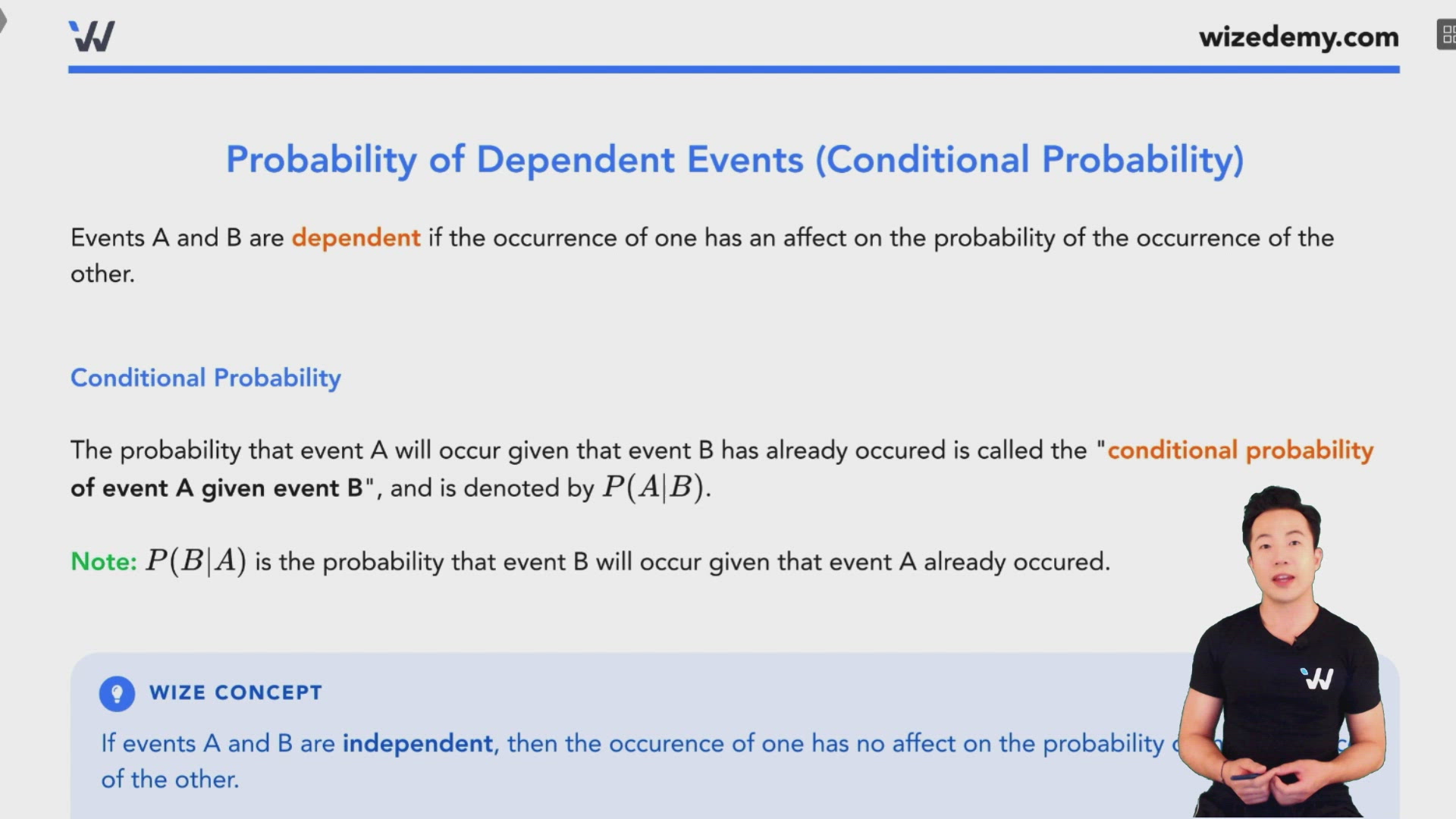 Probability Of Dependent Events Conditional Probability Wize Probability Of Dependent Events Conditional Probability Wize