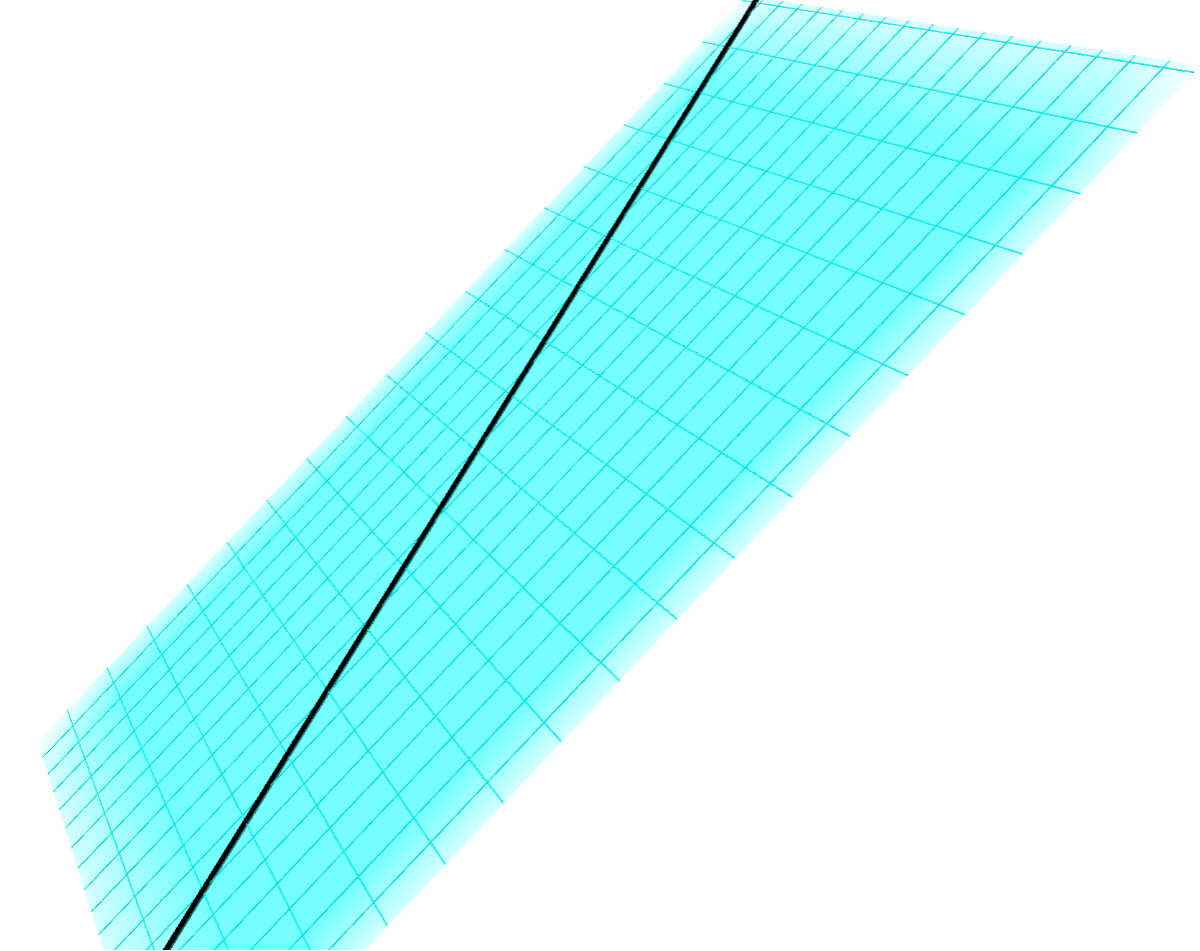 Intersection of a Line and a Plane - Wize University Linear Algebra Textbook | Wizeprep