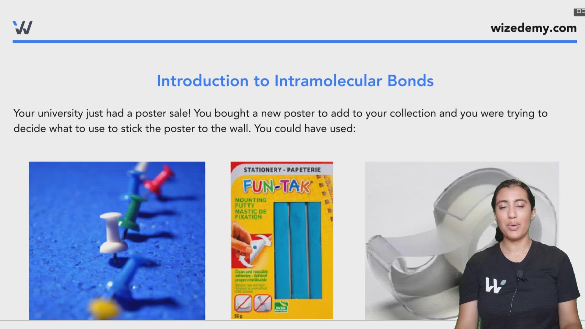 Types of Intramolecular Bonds - Wize High School Grade 12 Chemistry ...
