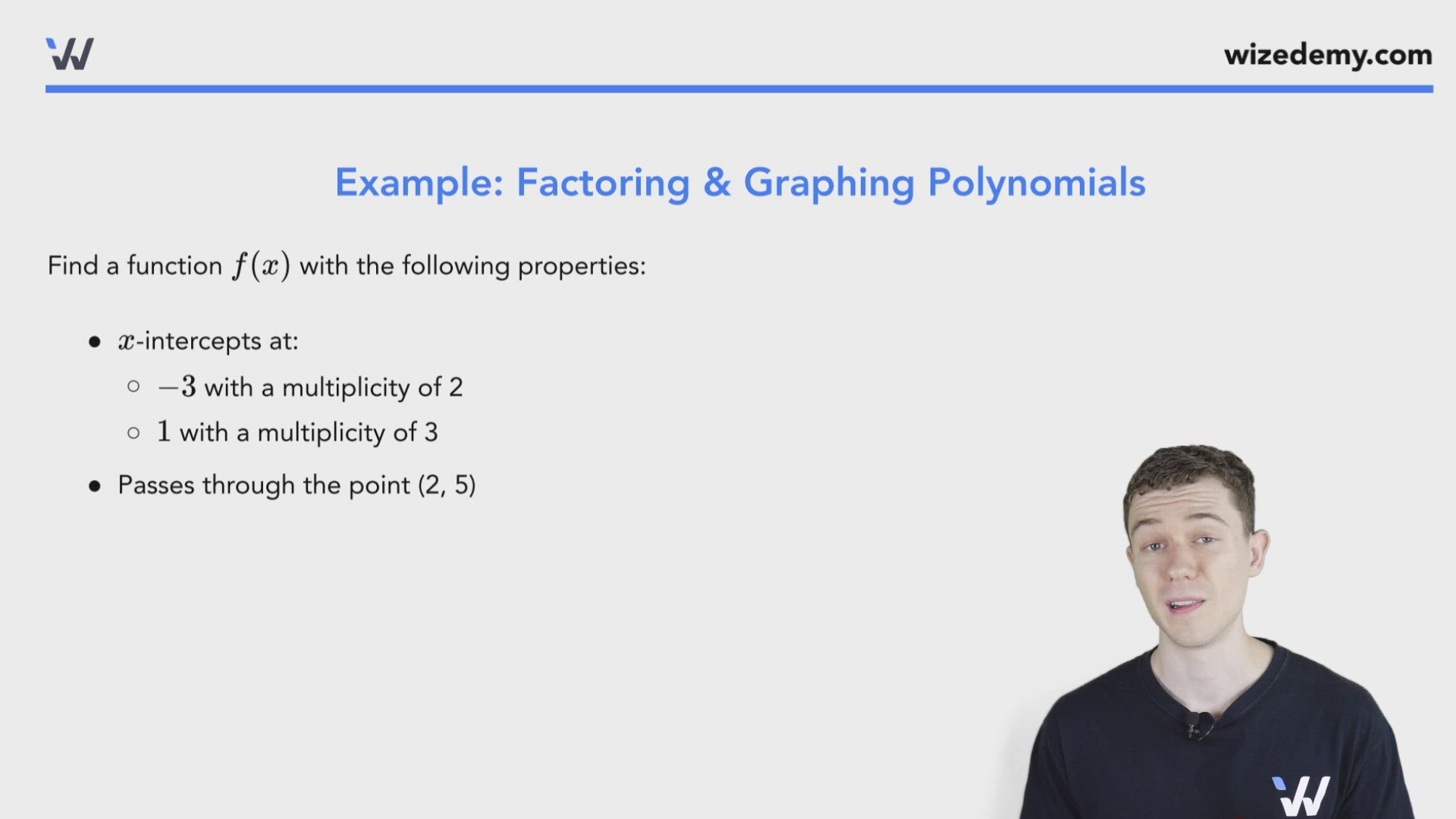 Factoring & Graphing Polynomials - Wize High School Grade 12 Pre-Calculus Textbook | Wizeprep