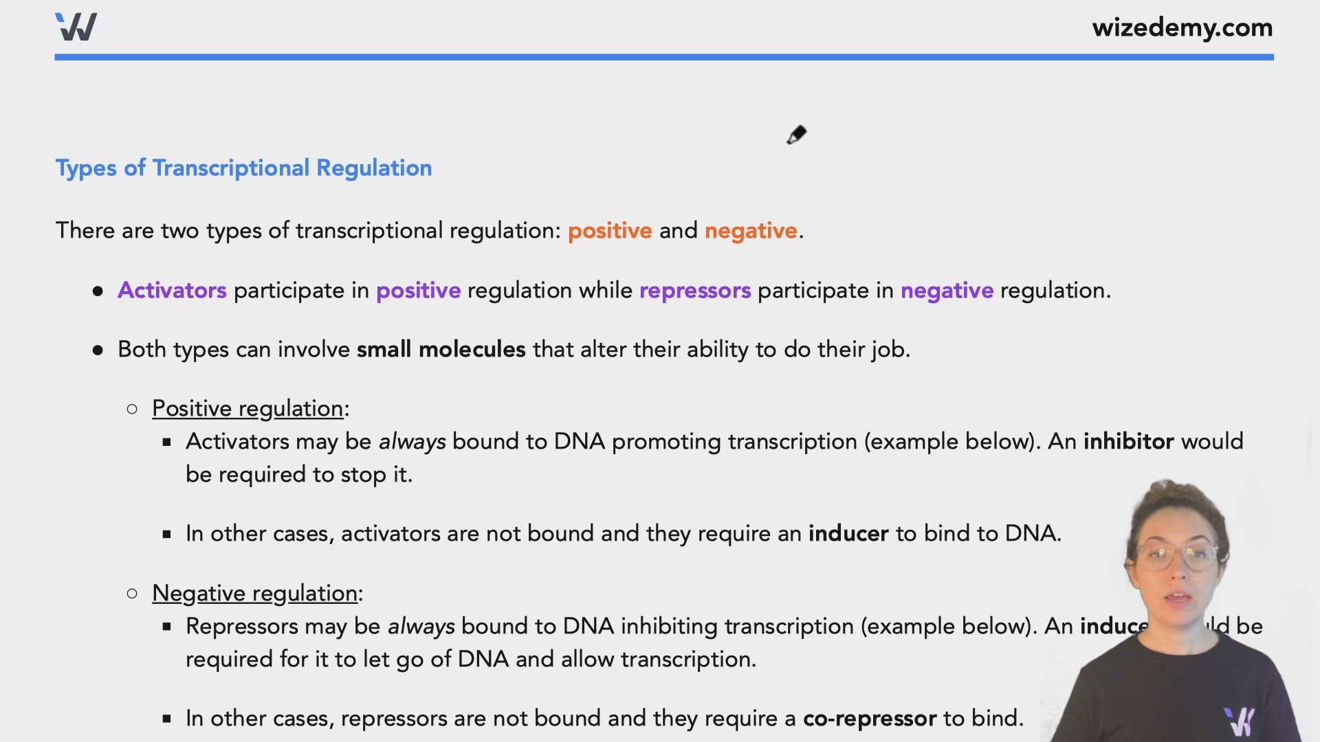 Introduction to Regulation of Gene Expression - Wize University Biology ...