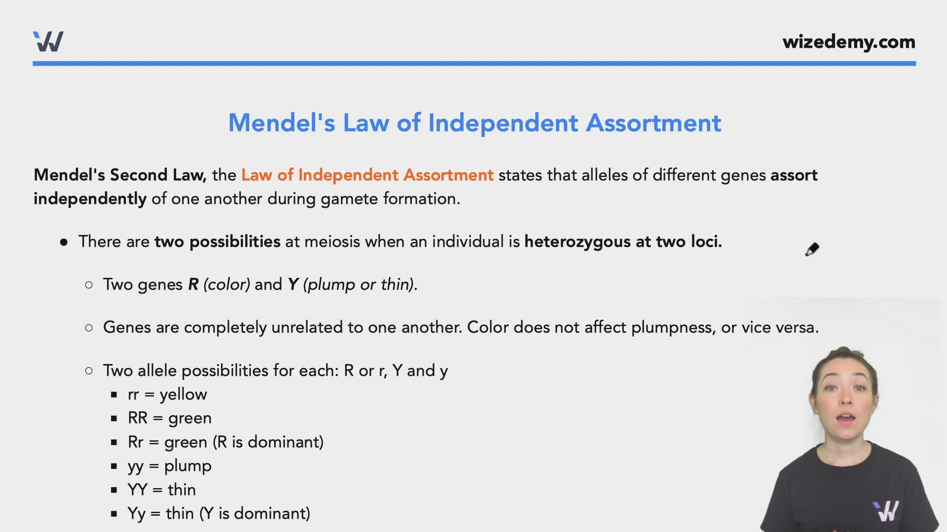 Laws of Inheritance [Mendel's Laws] - Wize AP Biology Textbook | Wizeprep