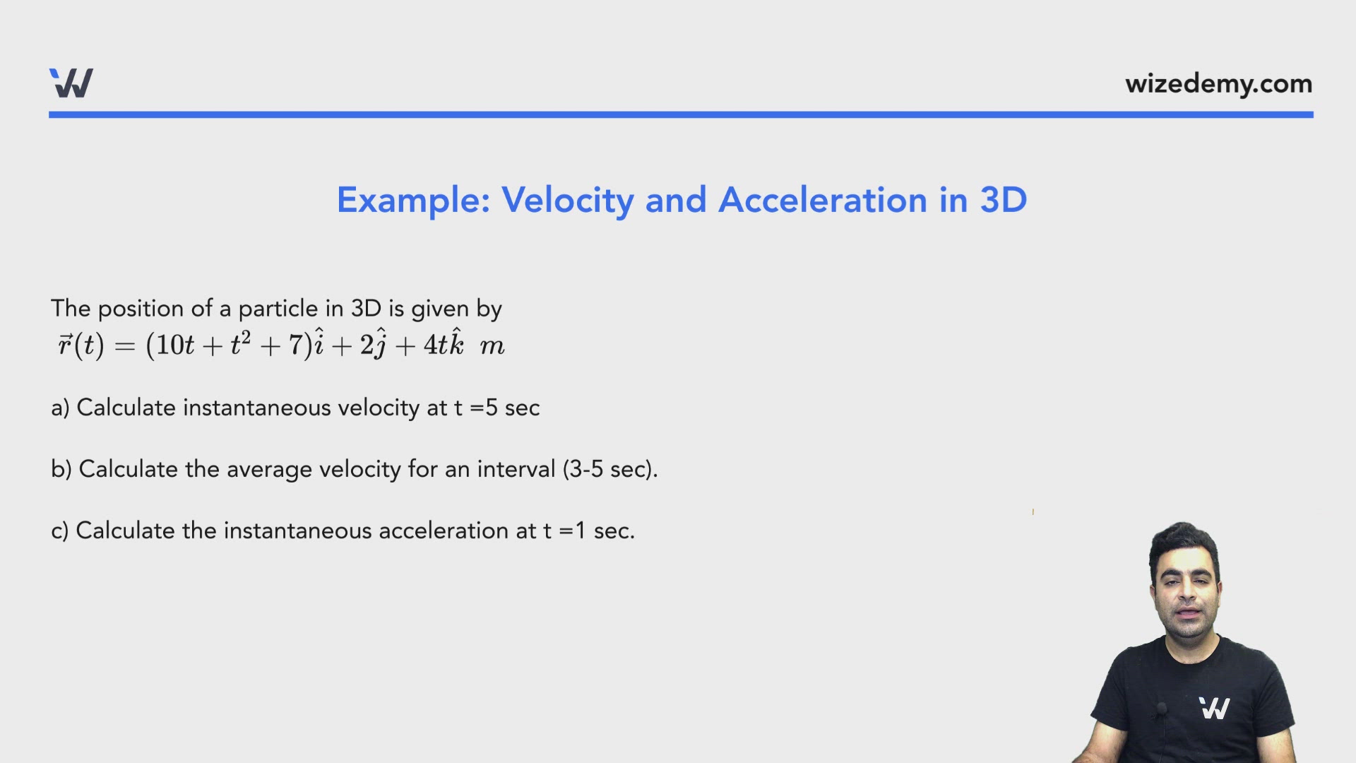 Two- and Three-Dimensional Kinematics (Calculus-Based) - Wize University Physics Textbook ...