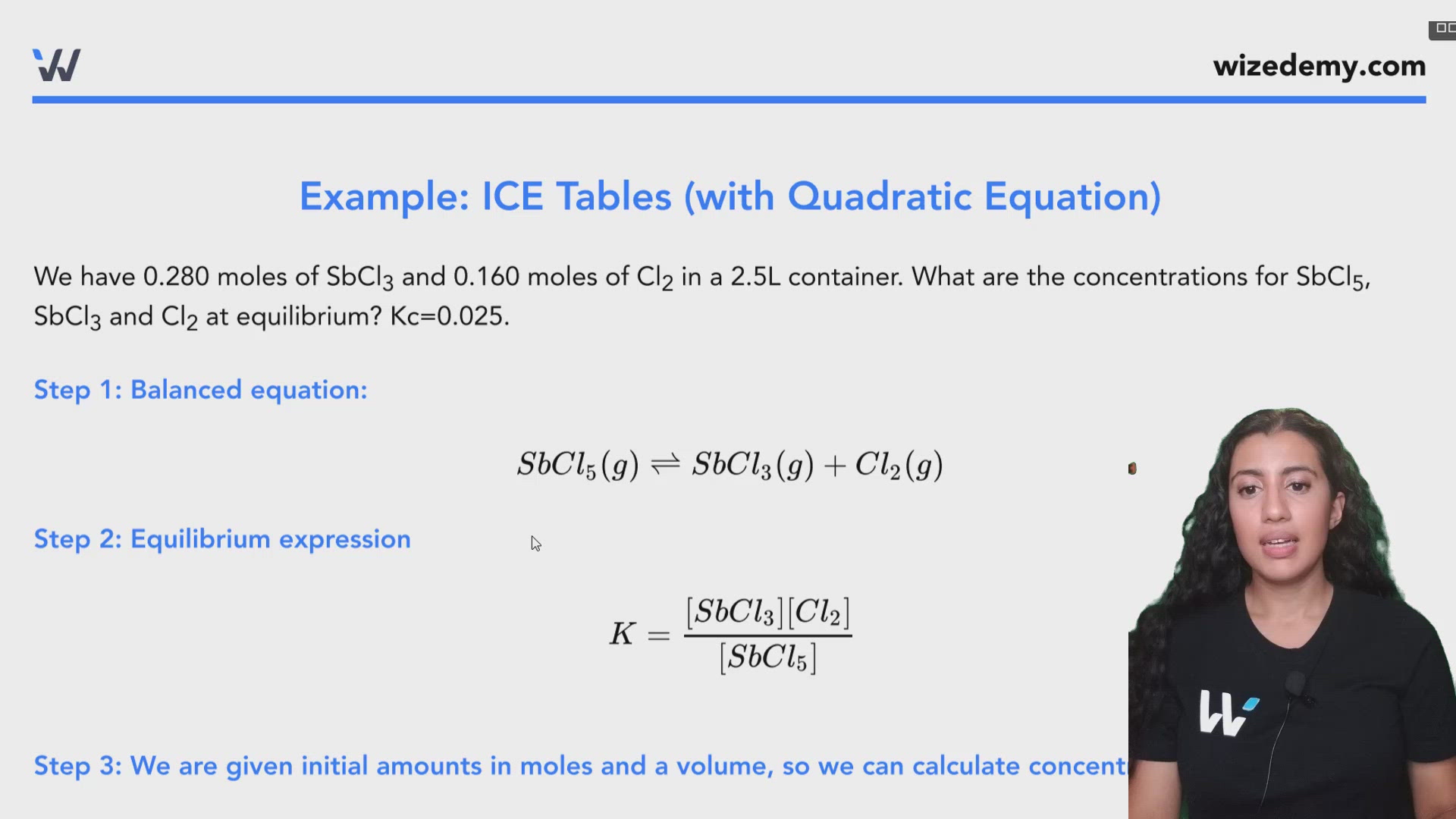 ICE Tables - Wize University Chemistry Textbook | Wizeprep