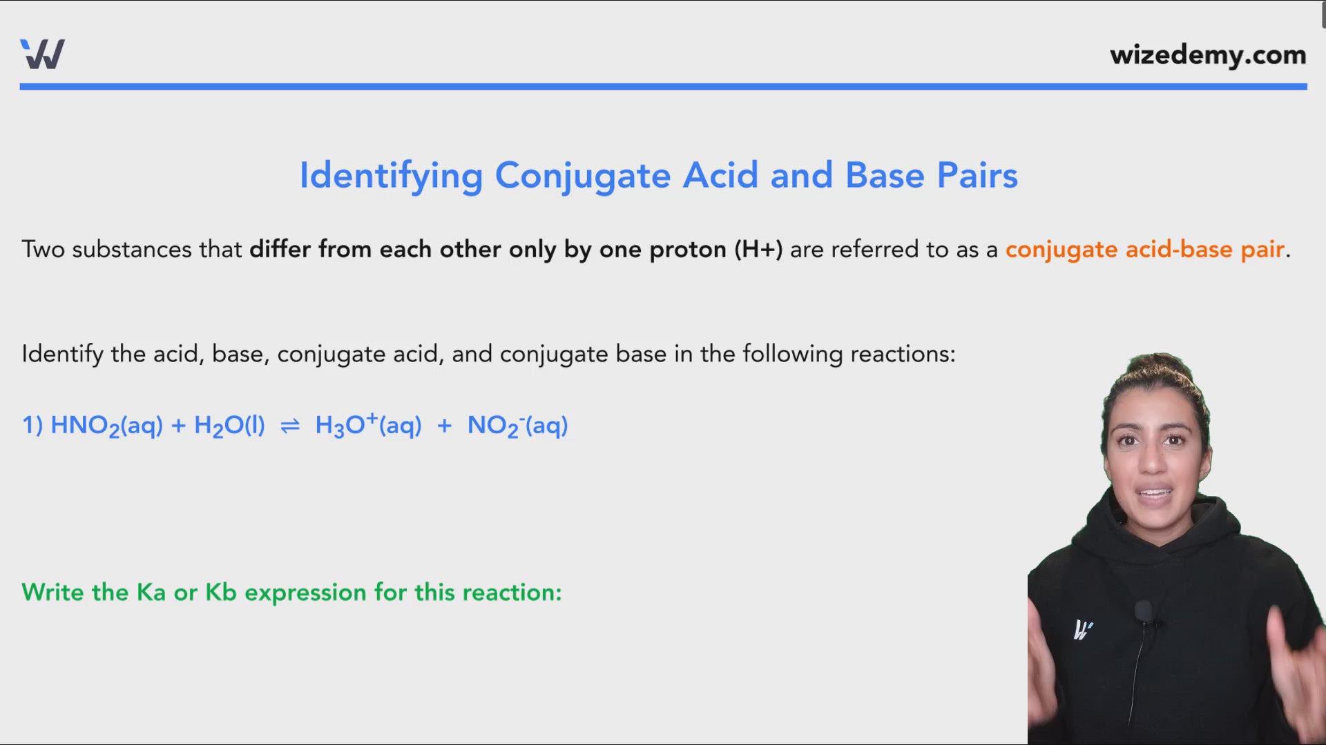 Conjugate Acid Base Pairs Wize University Chemistry Textbook Wizeprep Conjugate Acid Base Pairs Wize University Chemistry Textbook Wizeprep