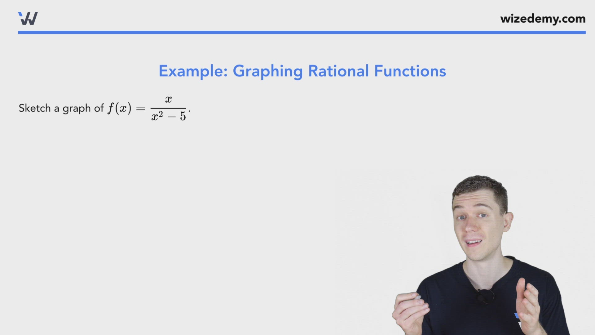 Graphing Rational Functions - Wize High School Grade 12 Pre-Calculus ...