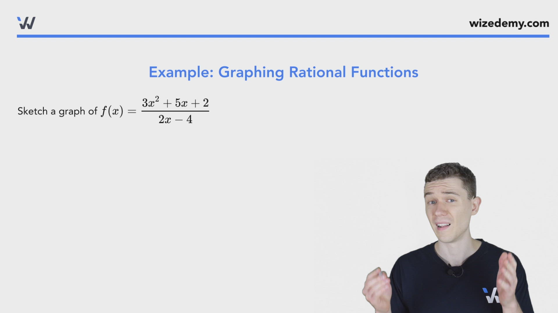 Graphing Rational Functions - Wize High School Grade 12 Pre-Calculus ...