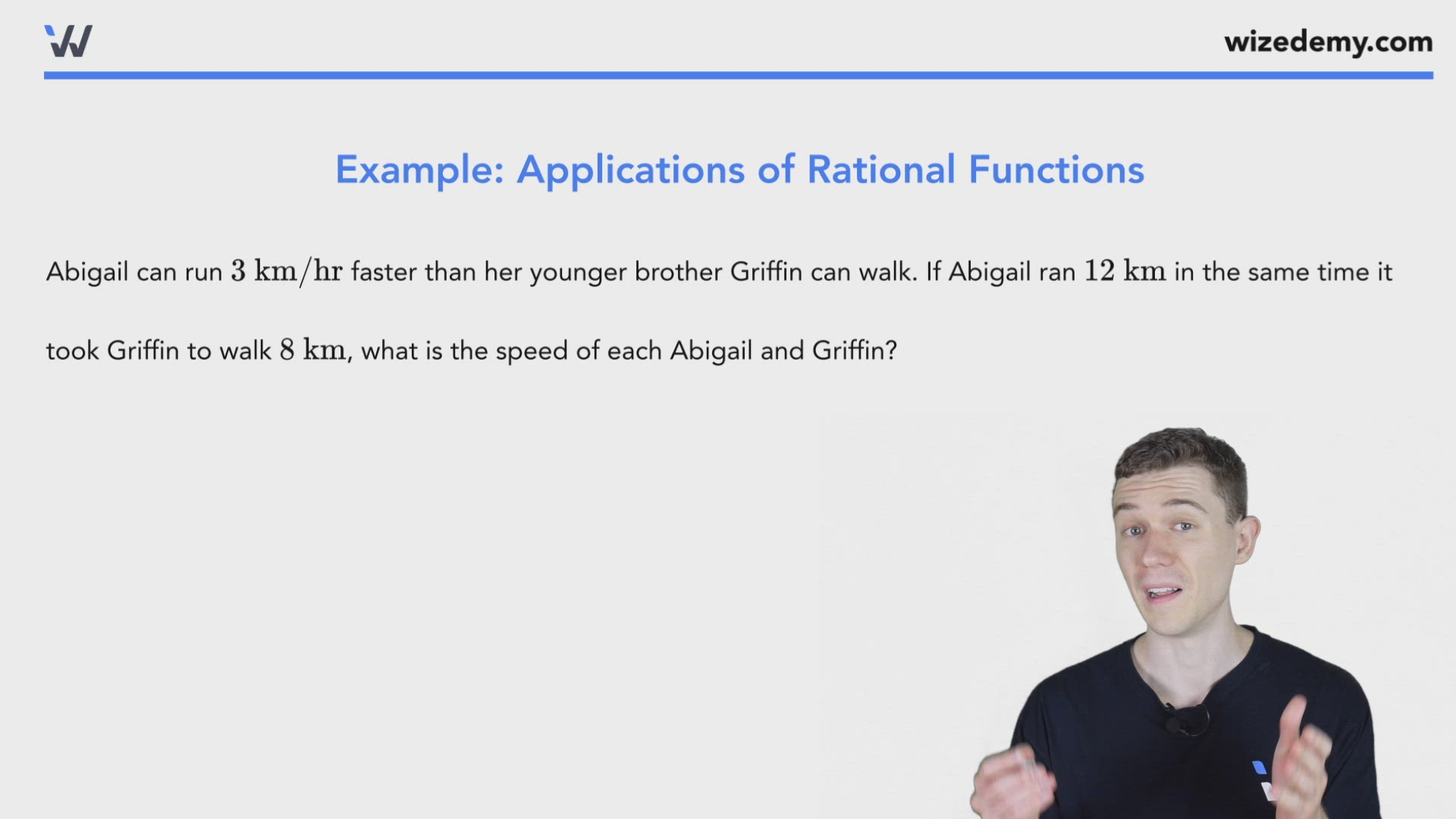 Applications of Rational Functions - Wize High School Grade 12 Pre ...