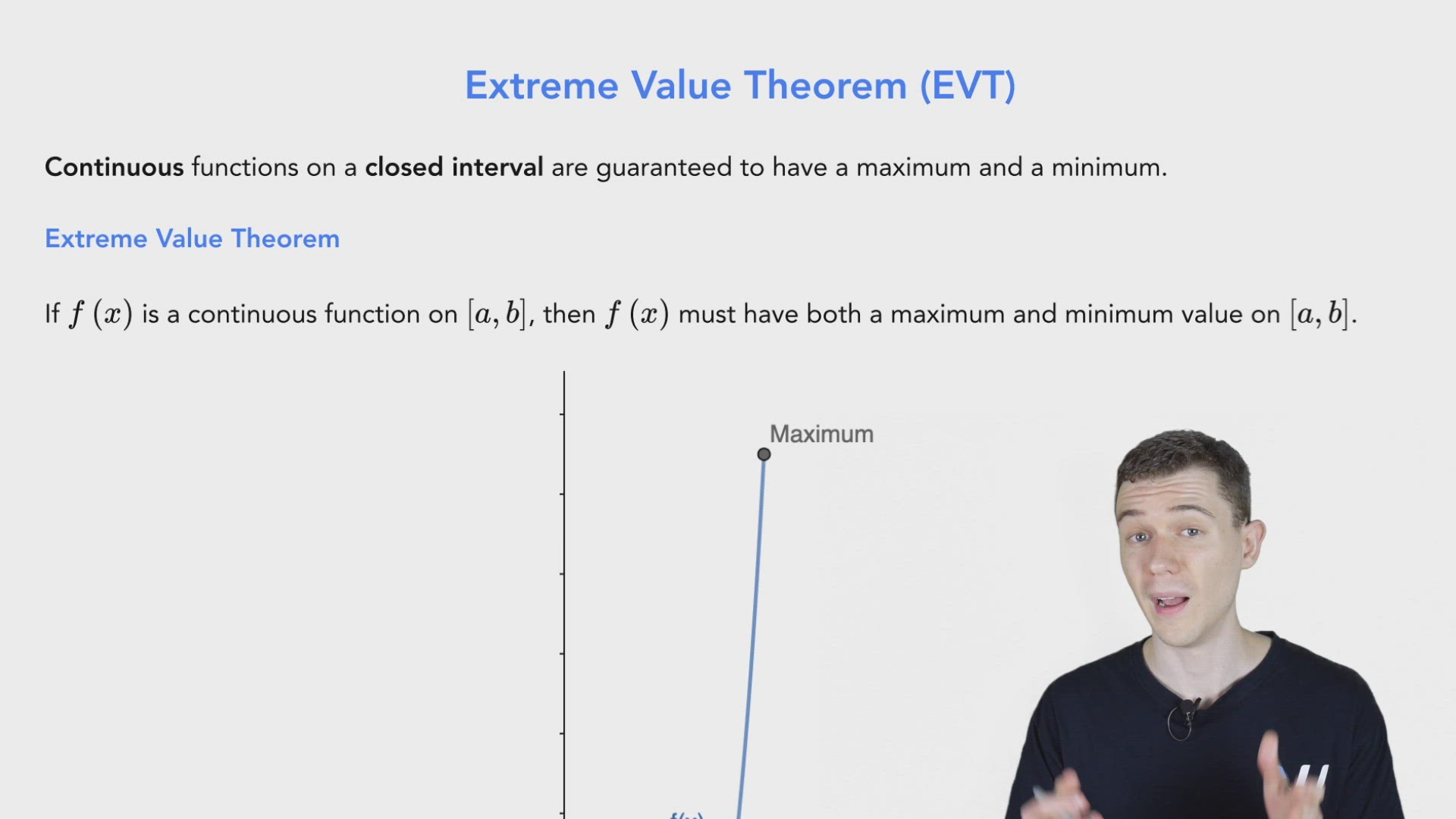 The Extreme Value Theorem - Wize University Calculus 1 Textbook | Wizeprep