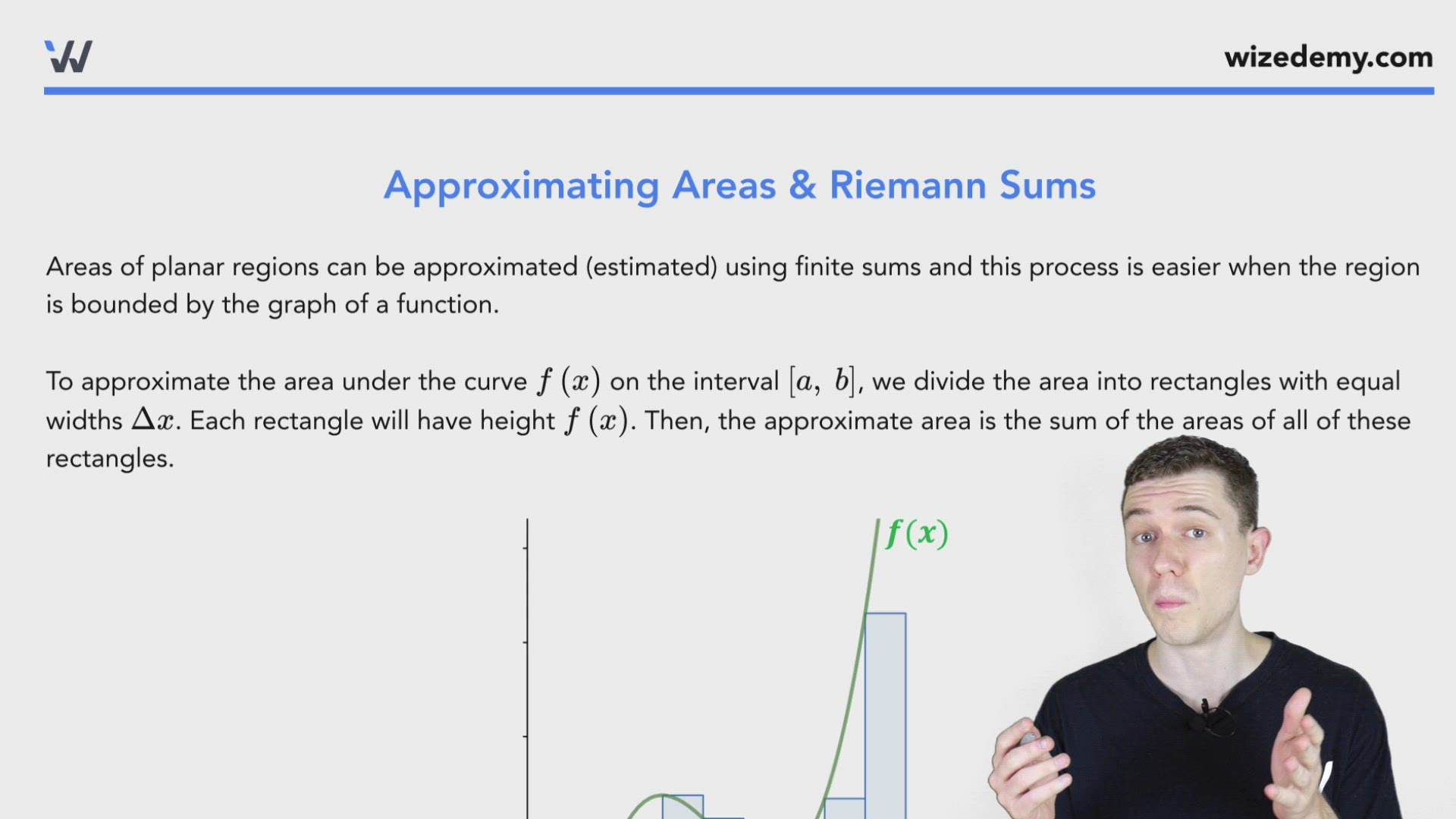 Approximating Areas & Riemann Sums - Wize University Calculus 1 Textbook | Wizeprep