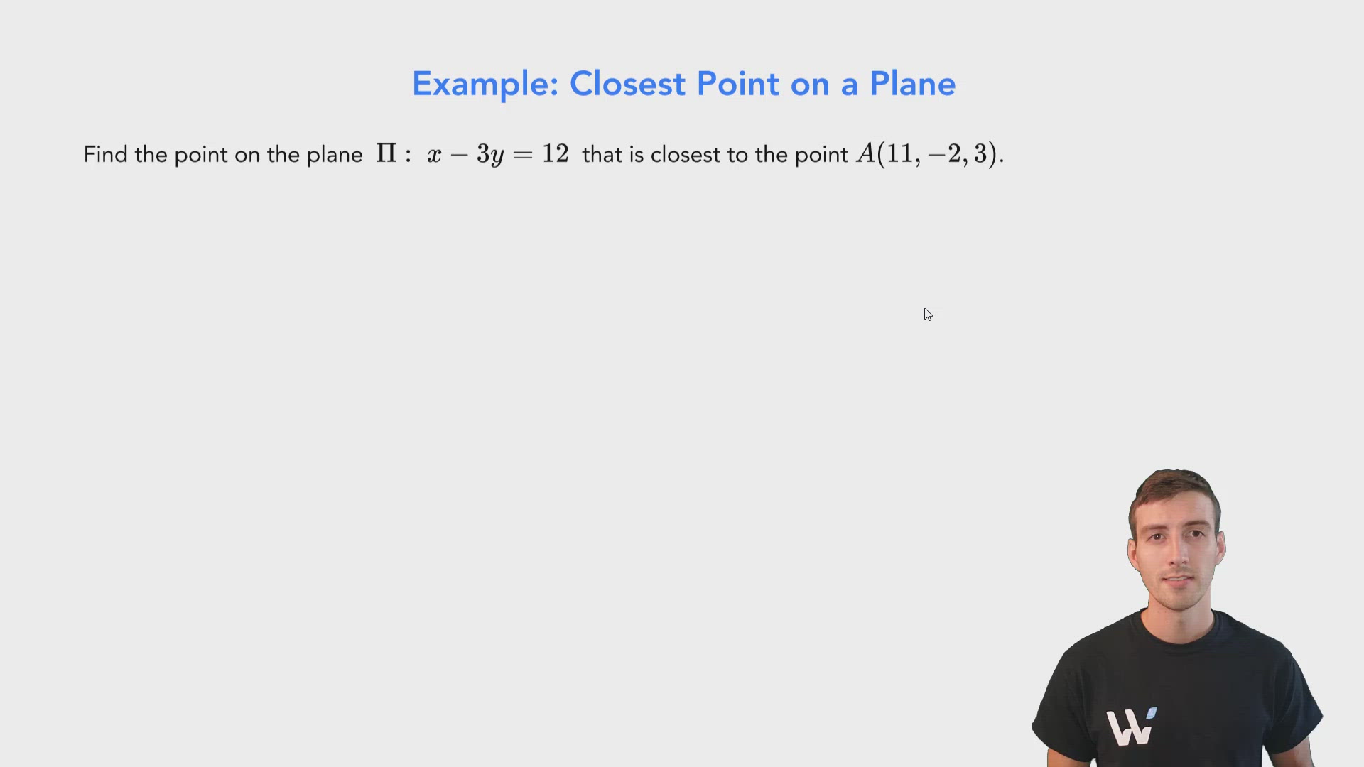 Intersection of a Line and a Plane - Wize University Linear Algebra Textbook | Wizeprep